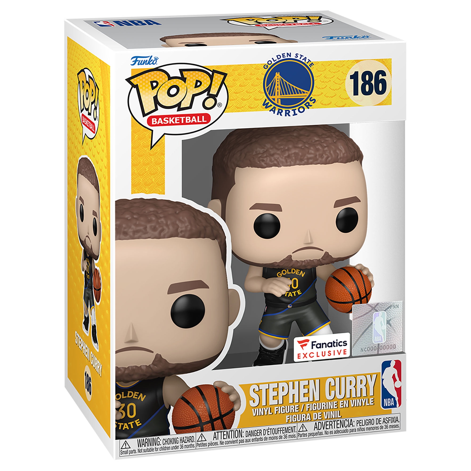 Stephen Curry Golden State Warriors Fanatics Exclusive Statement Funko ...