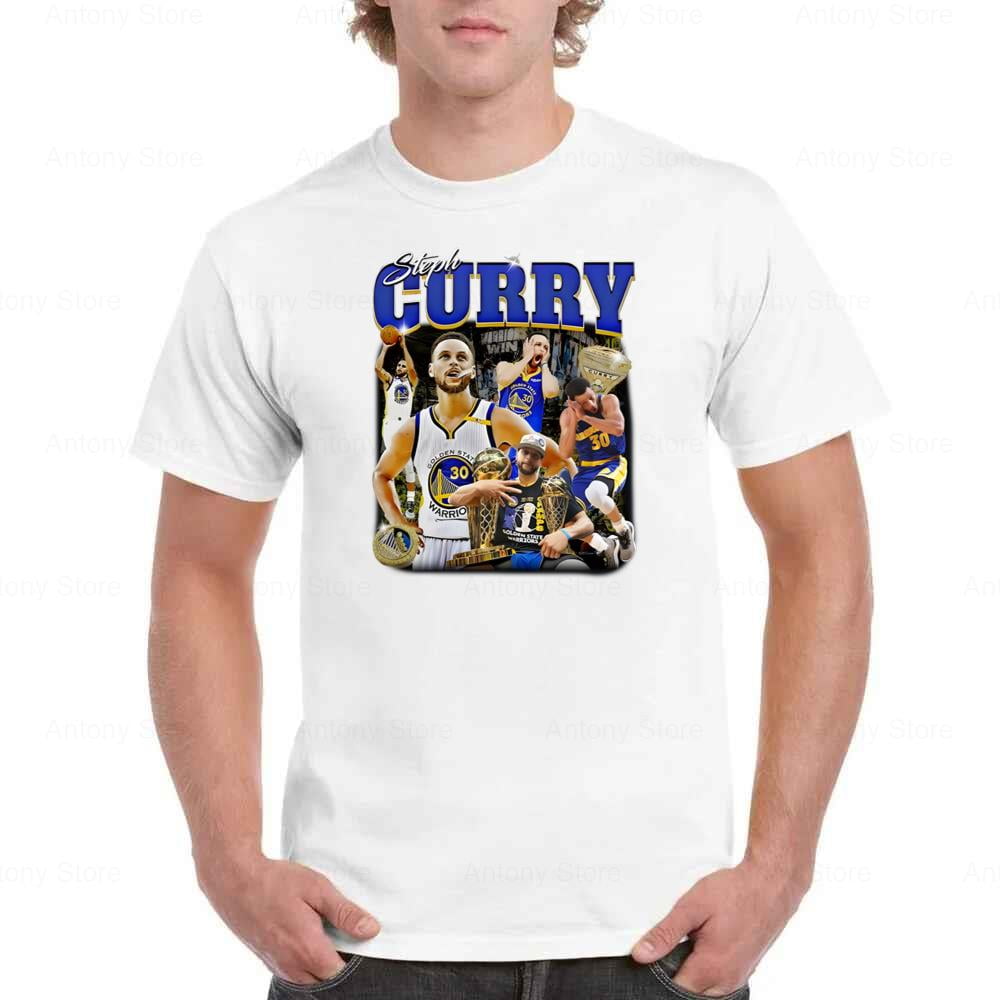 Stephen Curry Warriors 90s Vintage Basketball T-shirt - Walmart.com