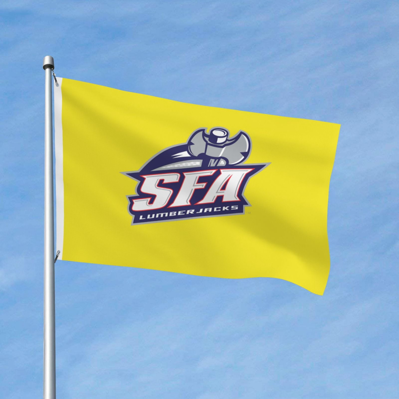 Stephen F. Austin State University Logo 3x5 Ft Flag Double Sided Indoor ...