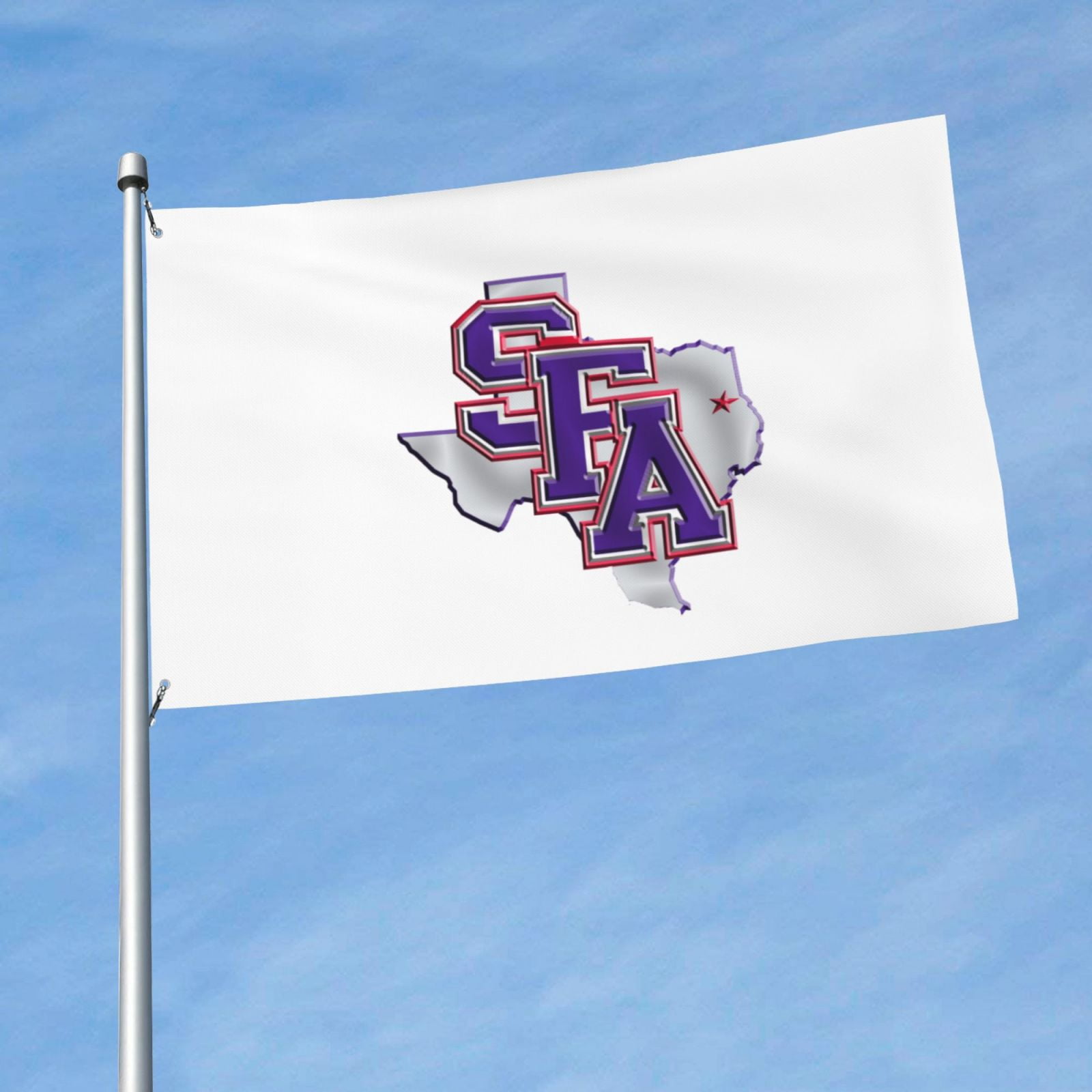 Stephen F. Austin State University Logo Banner Breeze Flag Outdoor Flags Home Flag Garden Flag 3 ...