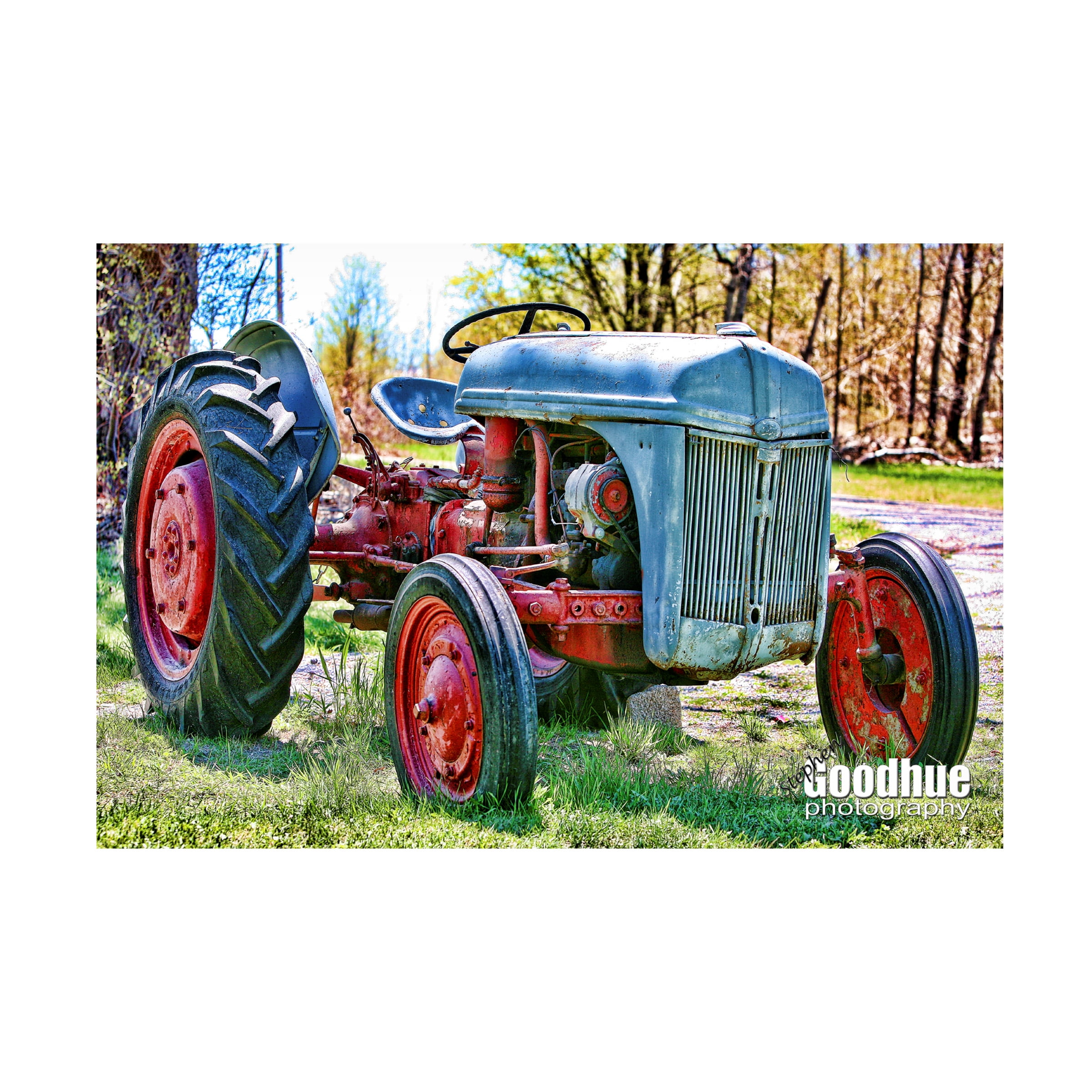 Stephen Goodhue 'Tractor' Canvas Art - Walmart.com