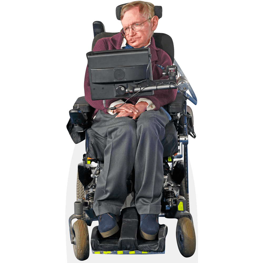 Stephen Hawking (Jumper) Life Size Cutout. Standee. - Walmart.com