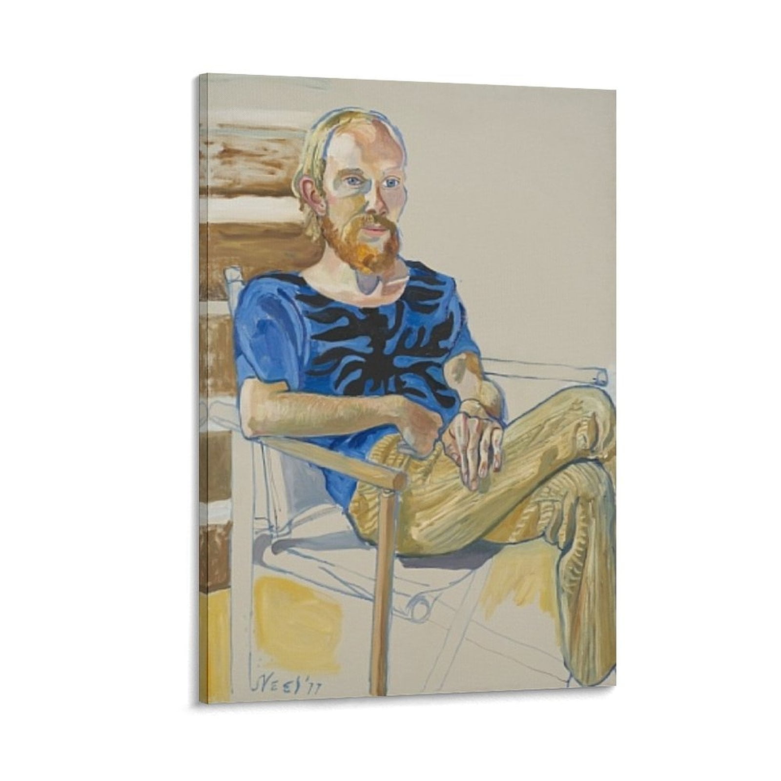 Stephen Herbert 1977 by Alice Neel Painting Posters Wall Art Painting ...