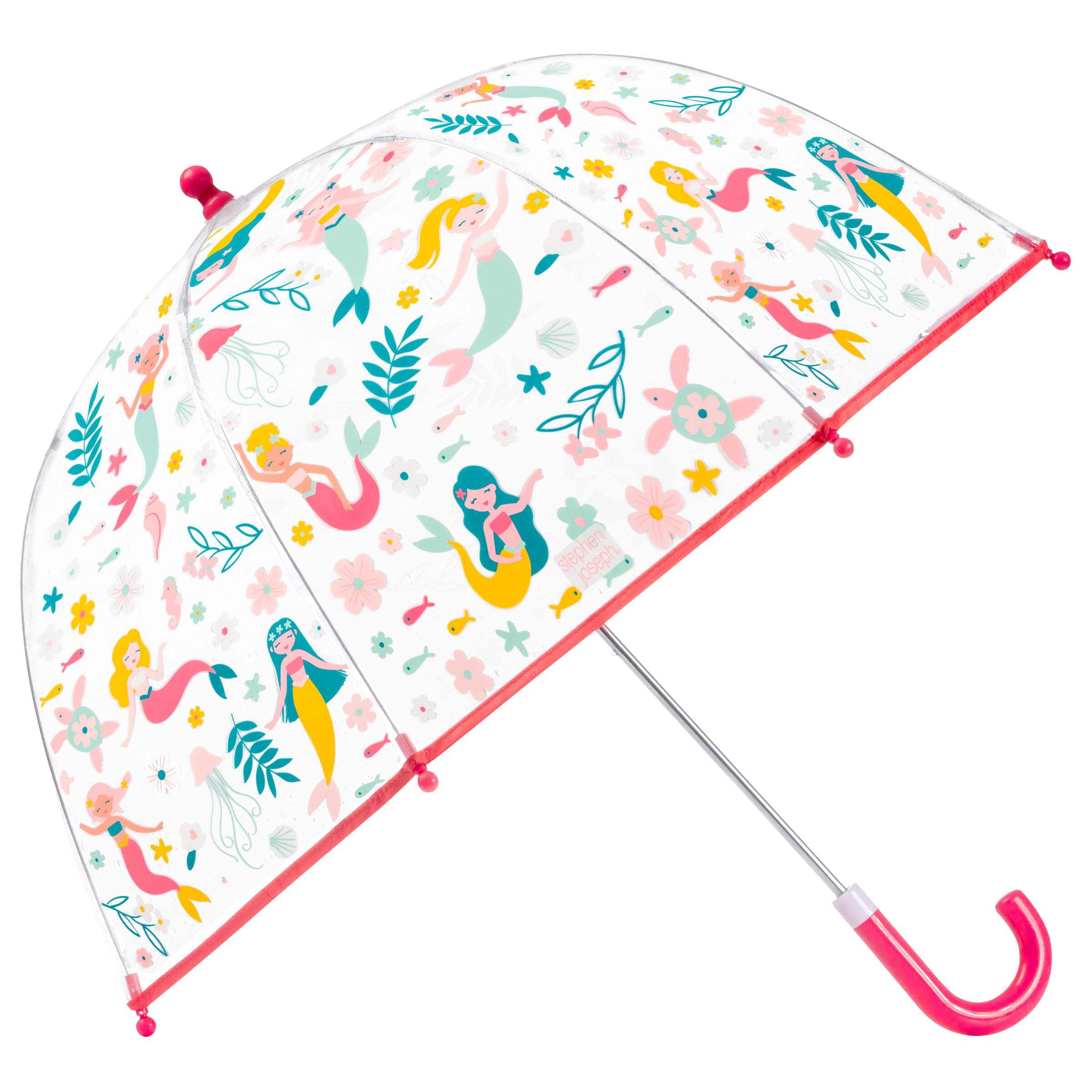 Stephen Joseph, Clear Color Changing Umbrella for Toddlers, Kids ...