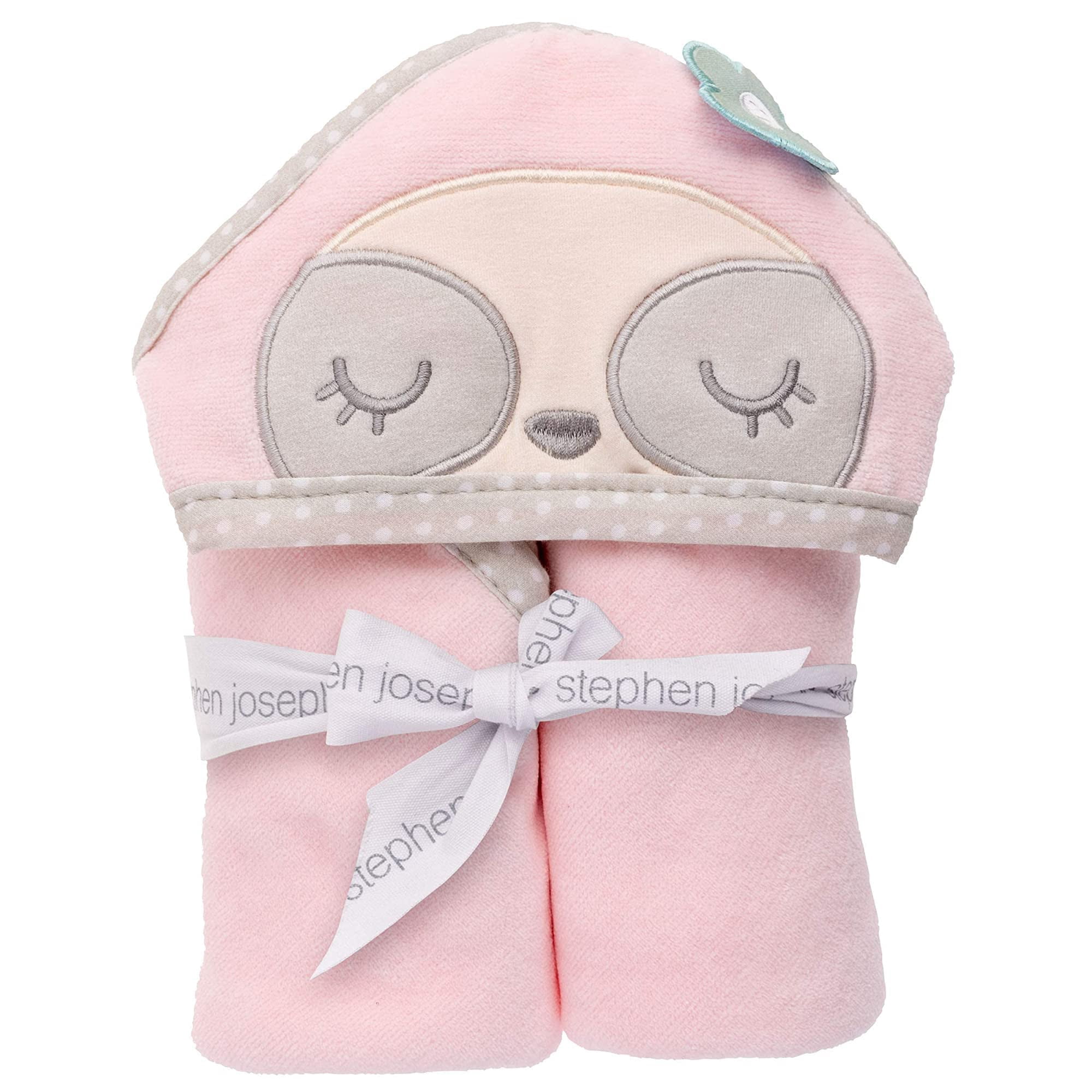 Stephen Joseph Hooded Bath Towel, Sloth, SJ119510 - Walmart.com