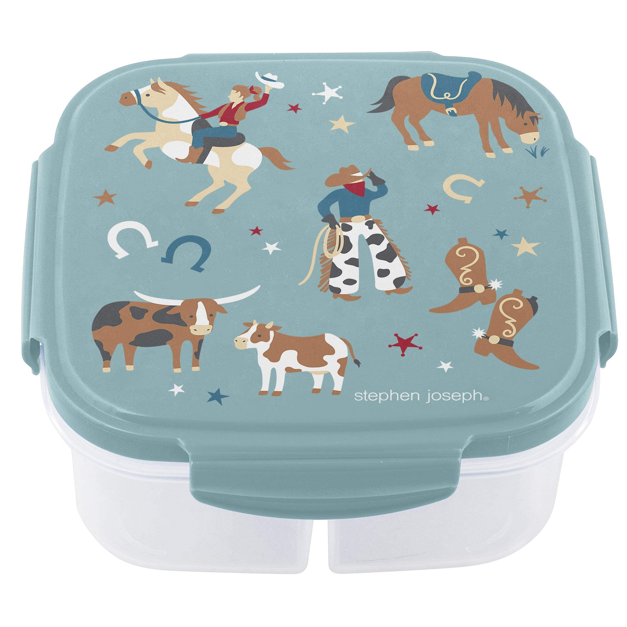 Stephen Joseph, Snack Box with Ice Pack, Reusable, Travel Meals ...