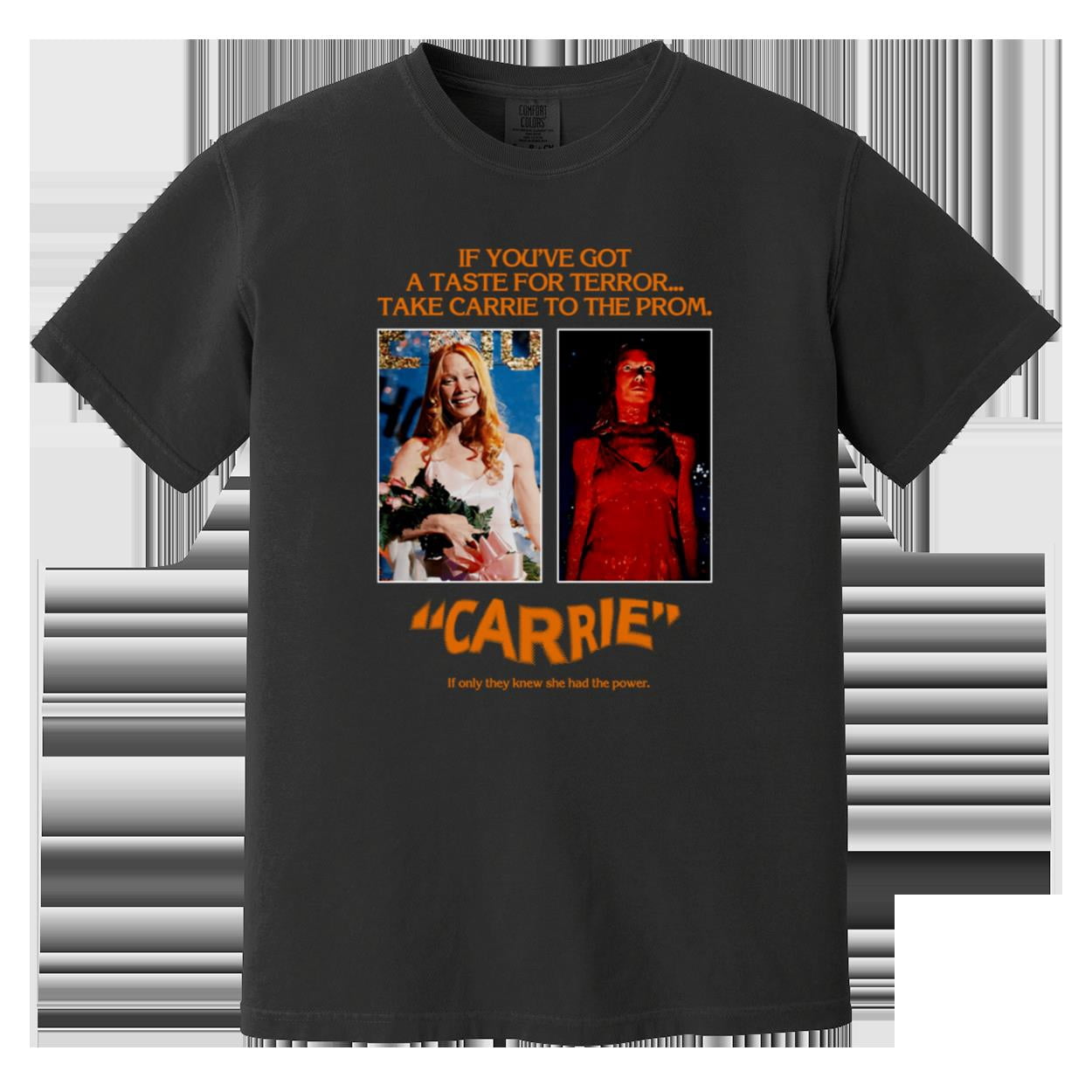 Stephen King Classic Carrie Horror Art Comfort Color T-Shirts, for men ...