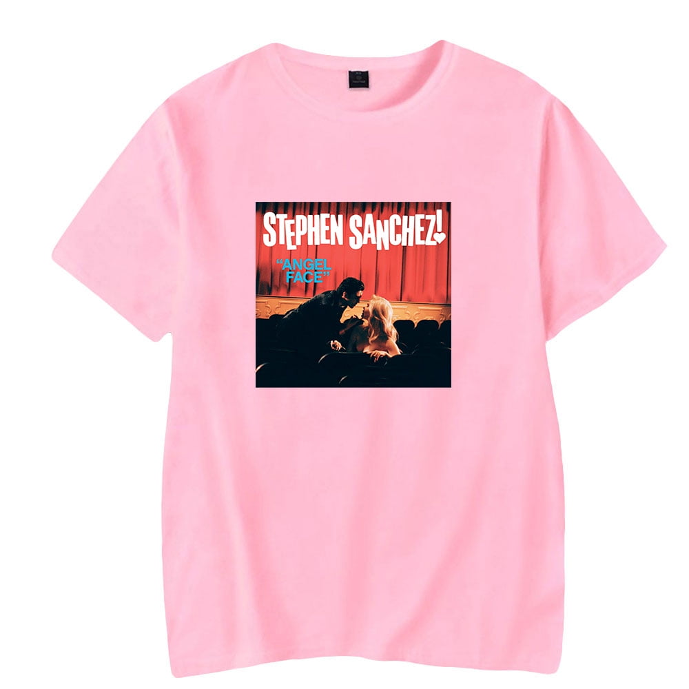 Stephen Sanchez Angel Face Merch T-Shirt Tee Cosplay Men/Women Summer ...