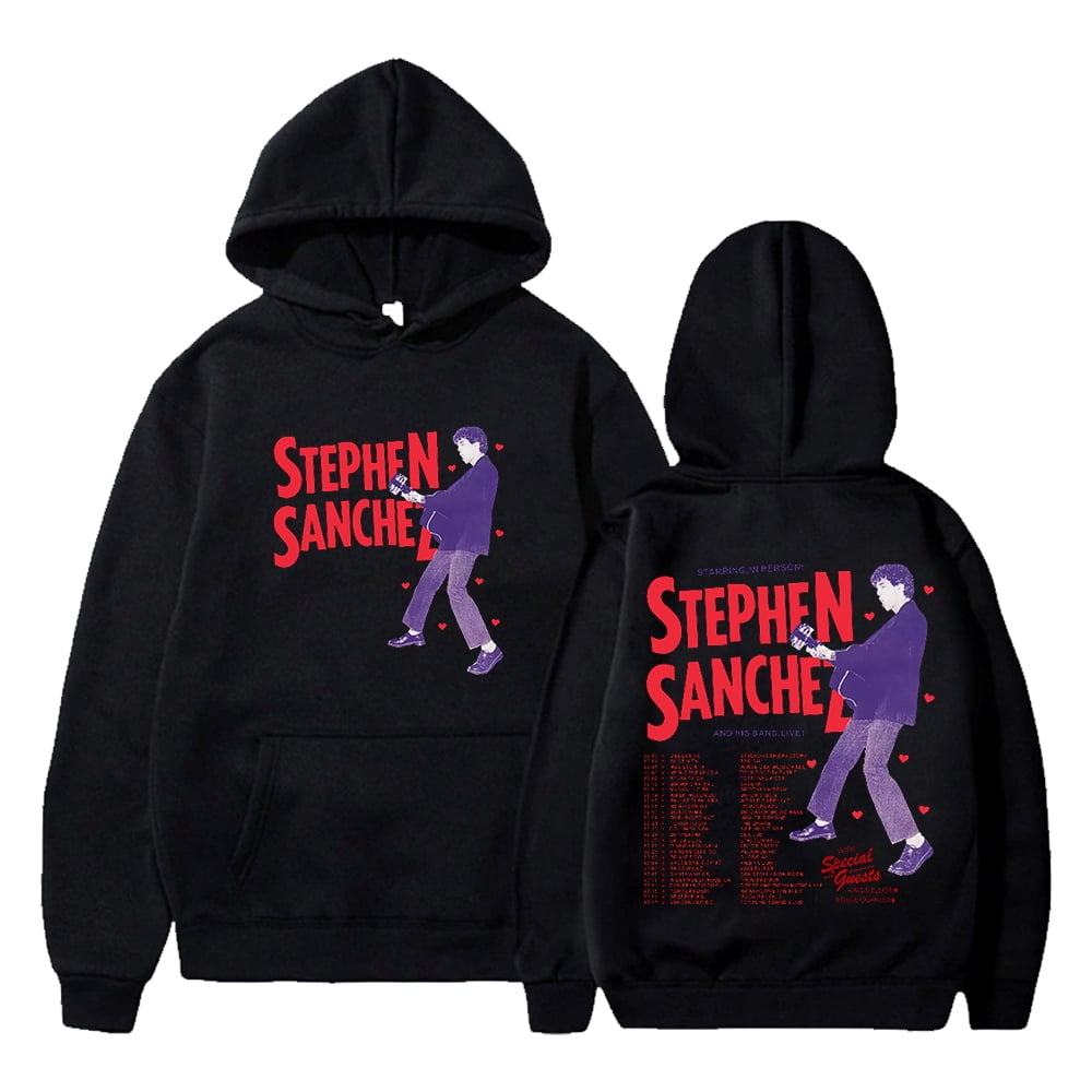 Stephen Sanchez Hoodie 2024 Tour Merch Long Sleeve Sweatshirts Women ...