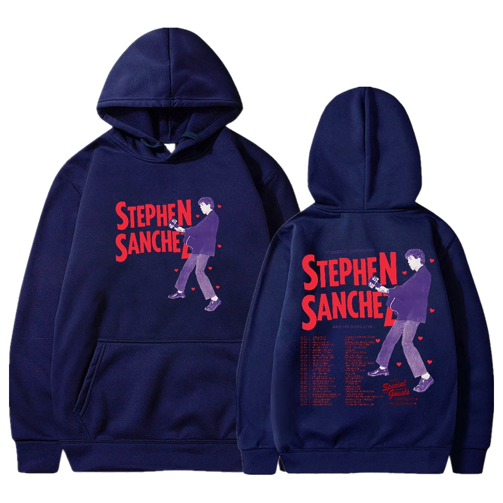 Stephen Sanchez Hoodie 2024 Tour Merch Long Sleeve Sweatshirts Women ...