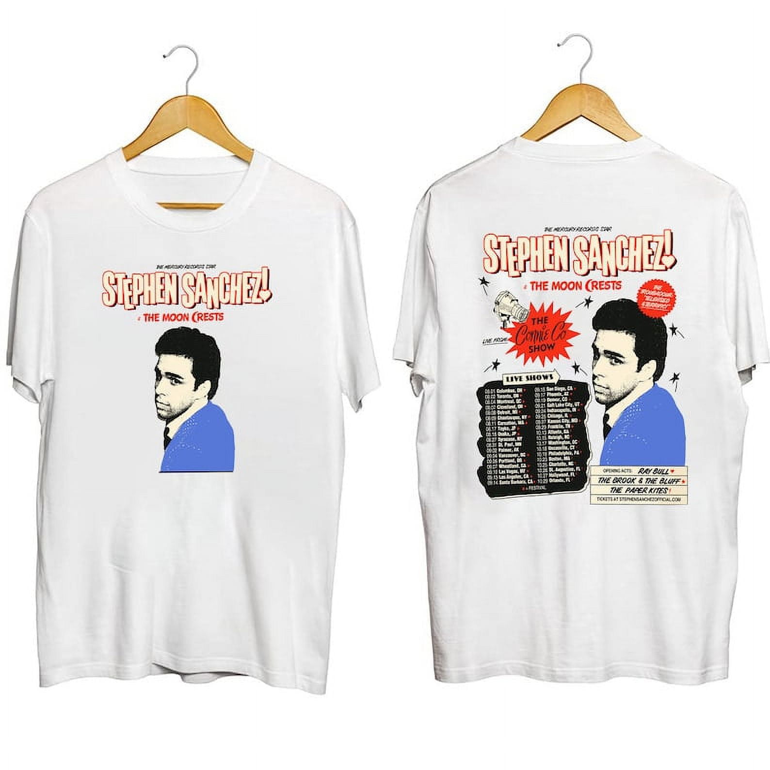 Stephen Sanchez & The Moon Crests Tour 2024 Shirt, Stephen Sanchez The ...