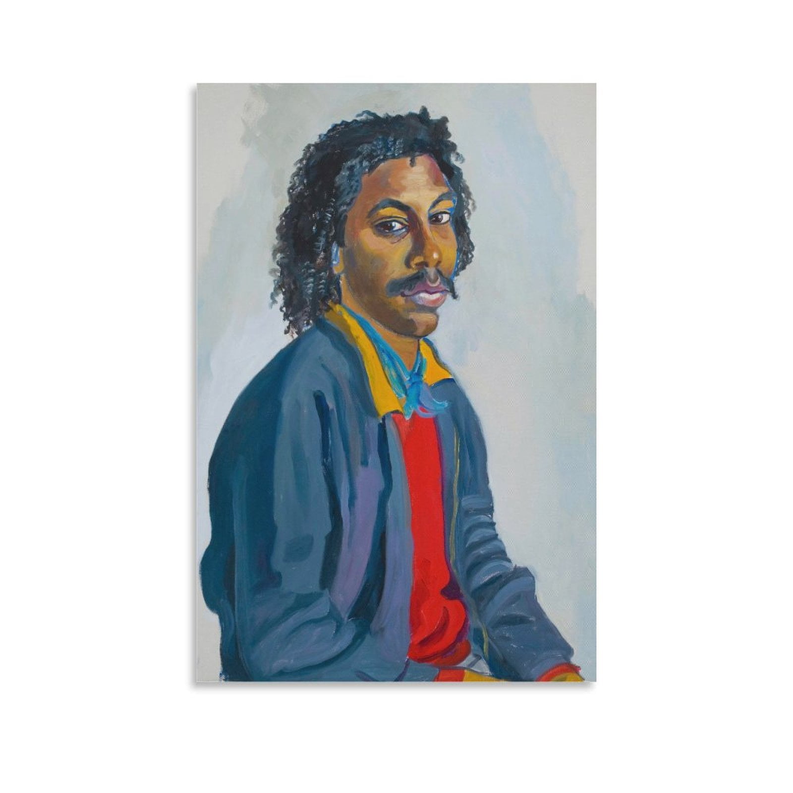 Stephen Shepard 1978 by Alice Neel Painting Artworks Canvas Poster Room ...