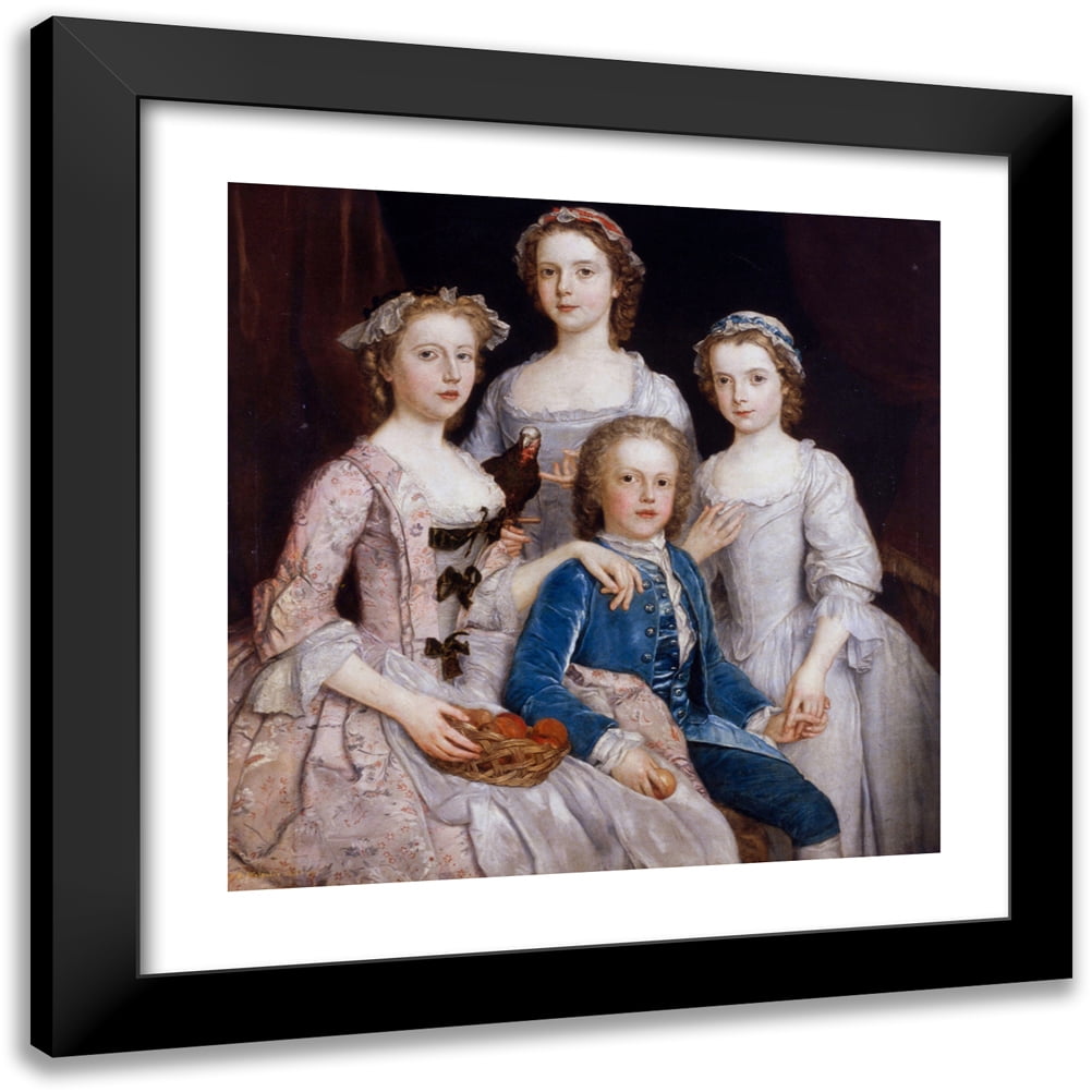 Stephen Slaughter 15x15 Black Modern Framed Museum Art Print Titled ...