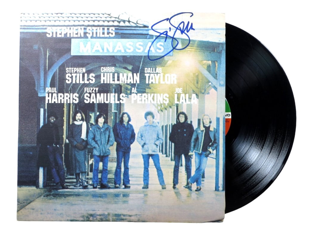 Stephen Stills Signed Autographed Record Album Cover Manassas BAS ...