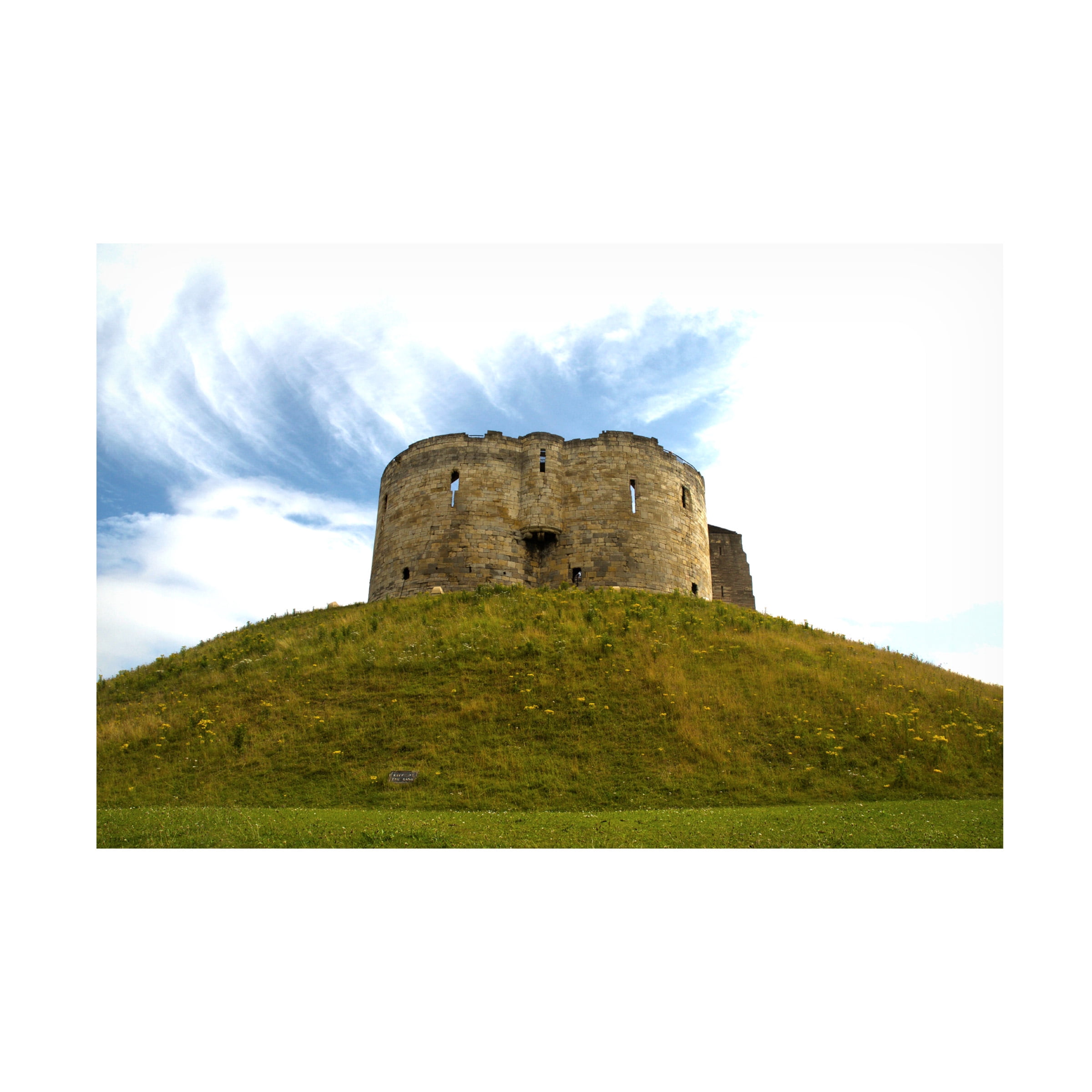 Stephen Walton 'Castle Ruins' Canvas Art - Walmart.com