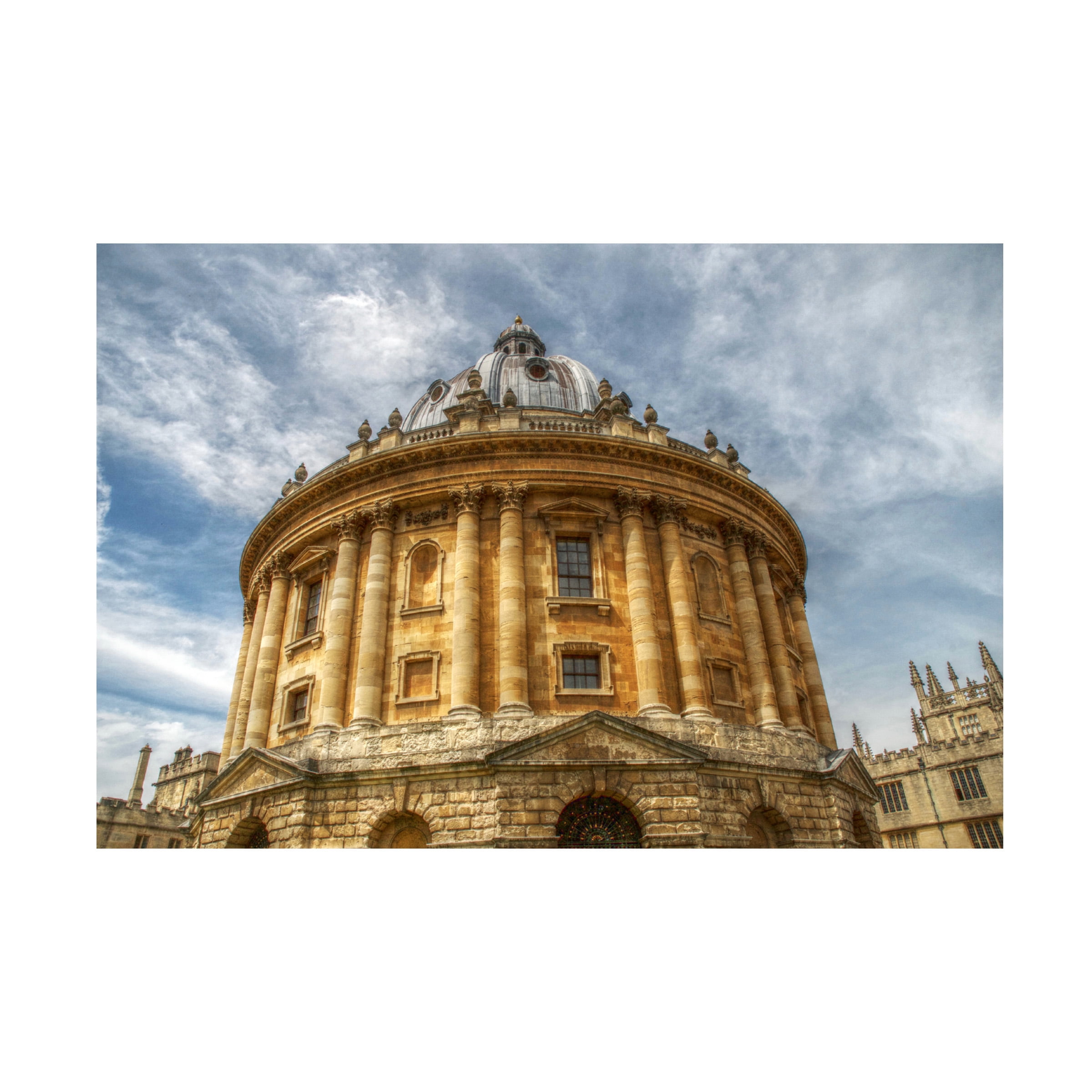 Stephen Walton 'Library Building 1' Canvas Art - Walmart.com