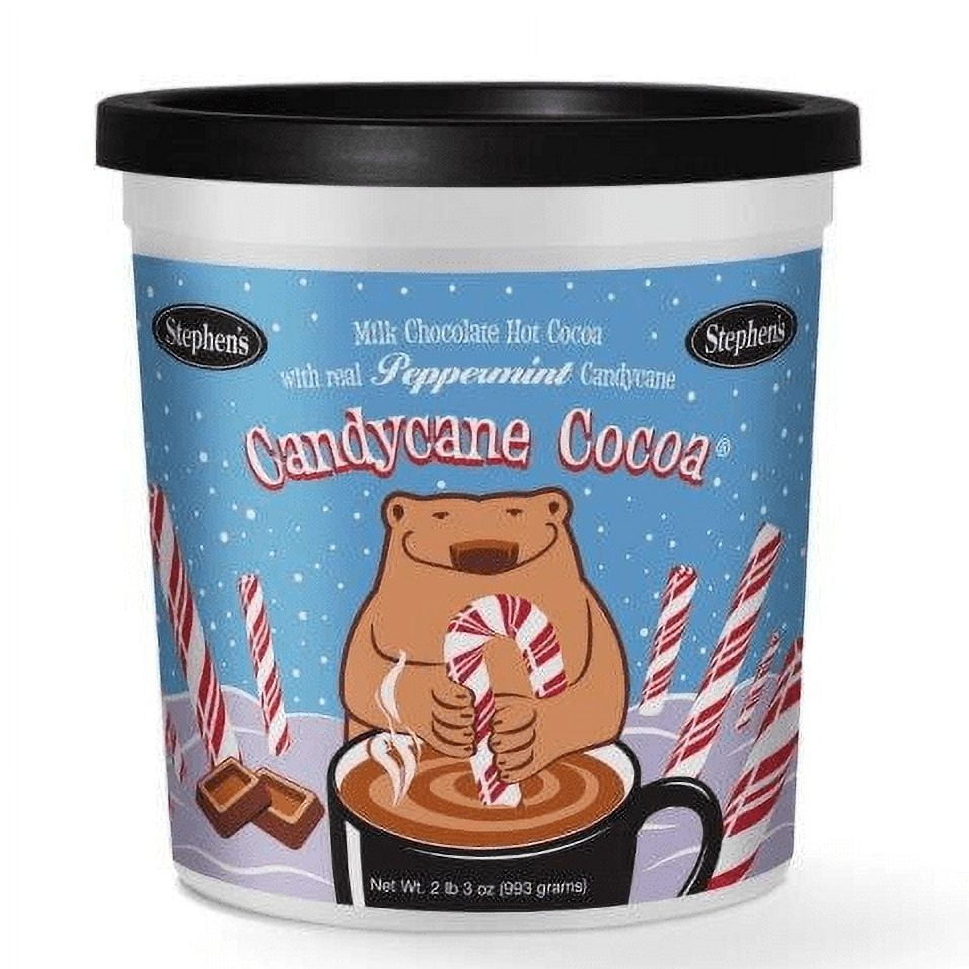 Stephen's Gourmet Candycane Hot Cocoa Powder Drink Mix Canister, 35 oz ...