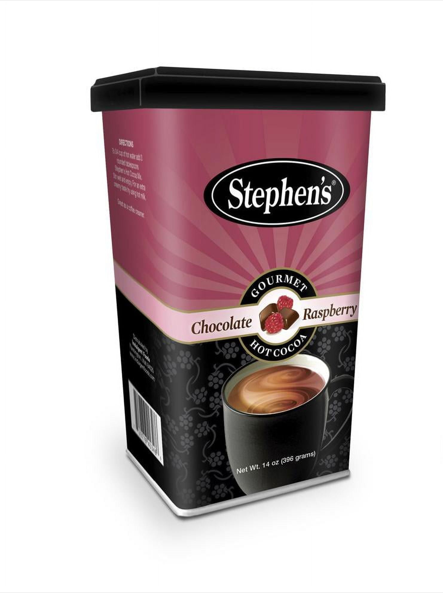 Stephen's Gourmet Chocolate Raspberry Hot Cocoa, 14 oz - Walmart.com