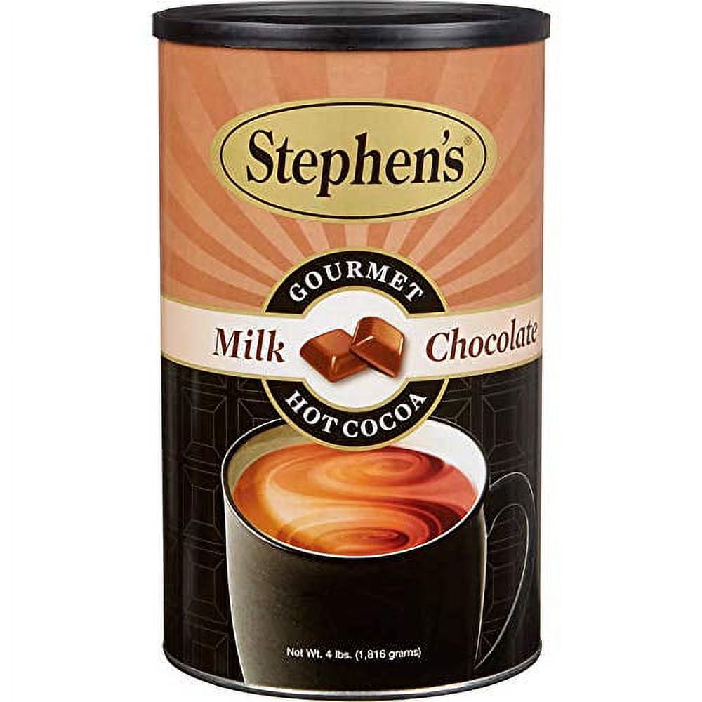 Stephen's Gourmet Hot Cocoa, Milk Chocolate, 4lb Canister - Walmart.com
