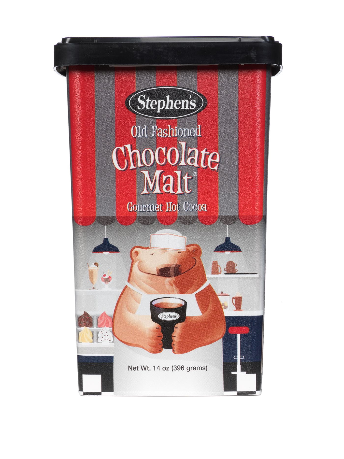 Stephen's Gourmet Old Fashioned Chocolate Malt Hot Cocoa, 14 oz Rich ...