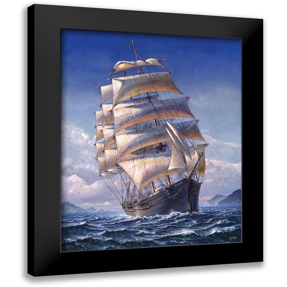 Stephens Jr., John H. 12x14 Black Modern Framed Museum Art Print Titled ...