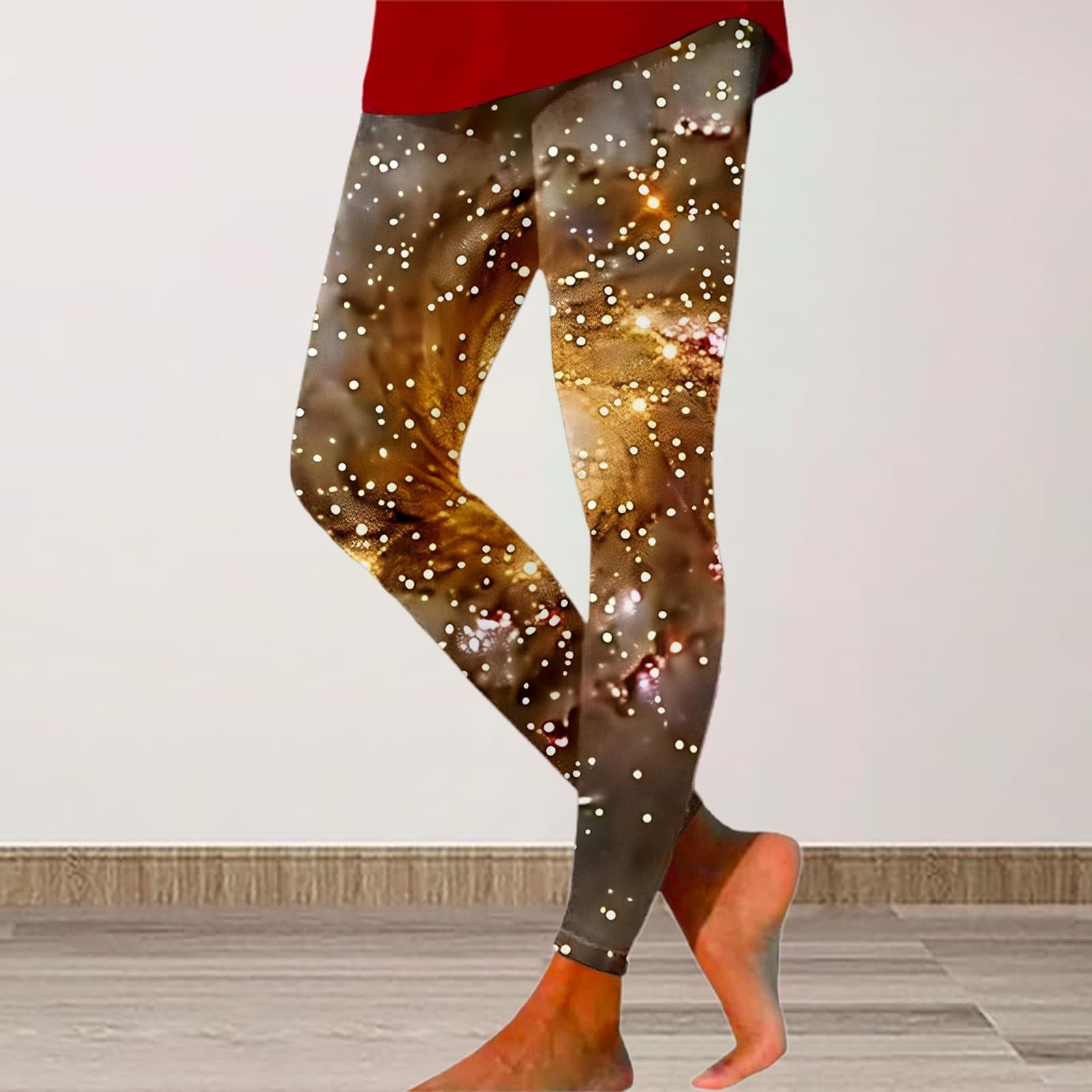 Stephy Galaxy Costume Women Colorful Leggings Fancy Costume Glitter 3D Printing Costume for ...