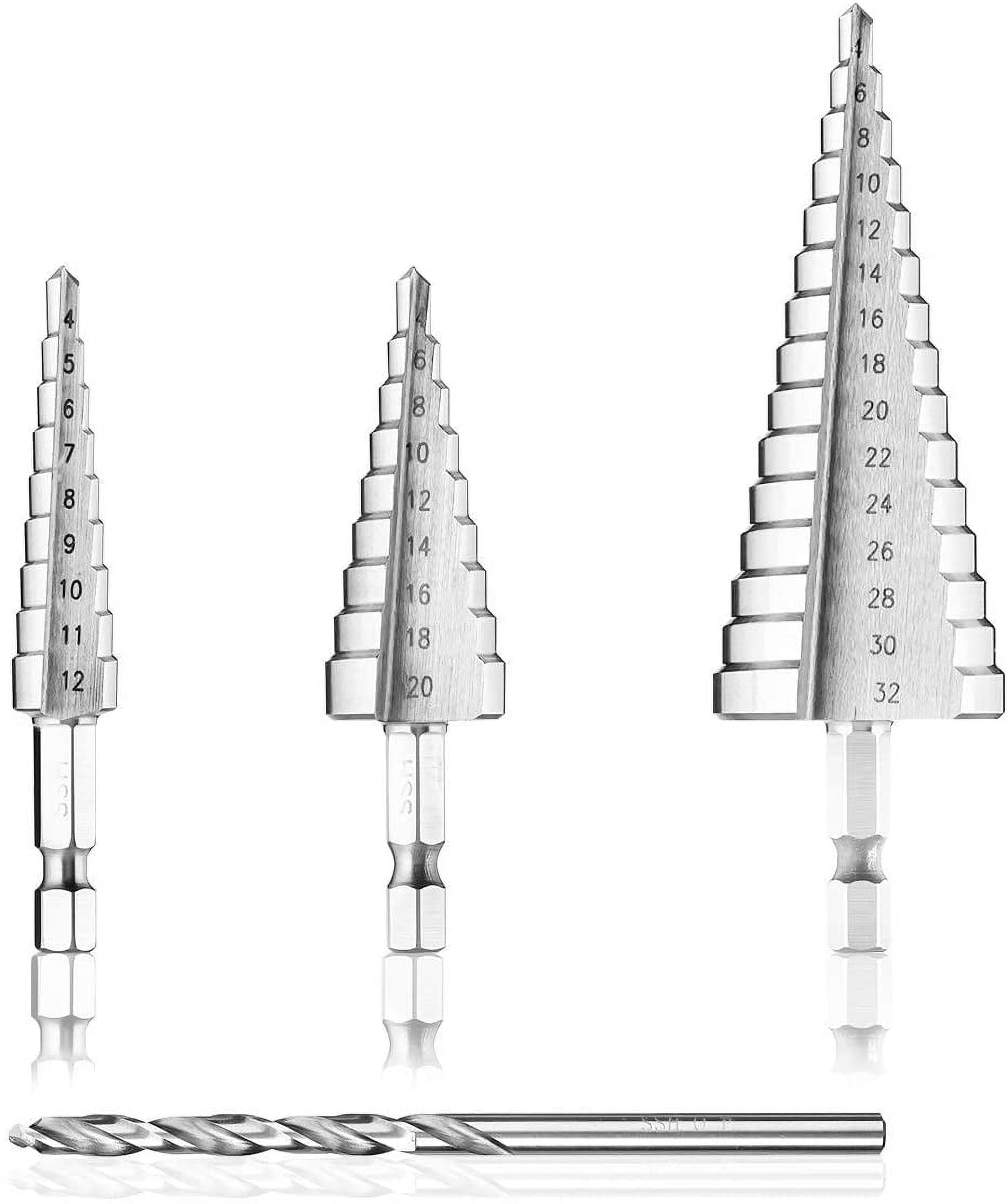 Stepped Drill Bit, Drill Bit Metal Drill Bit Stage Drill Hss Steel Milling Cutter Triangle ...