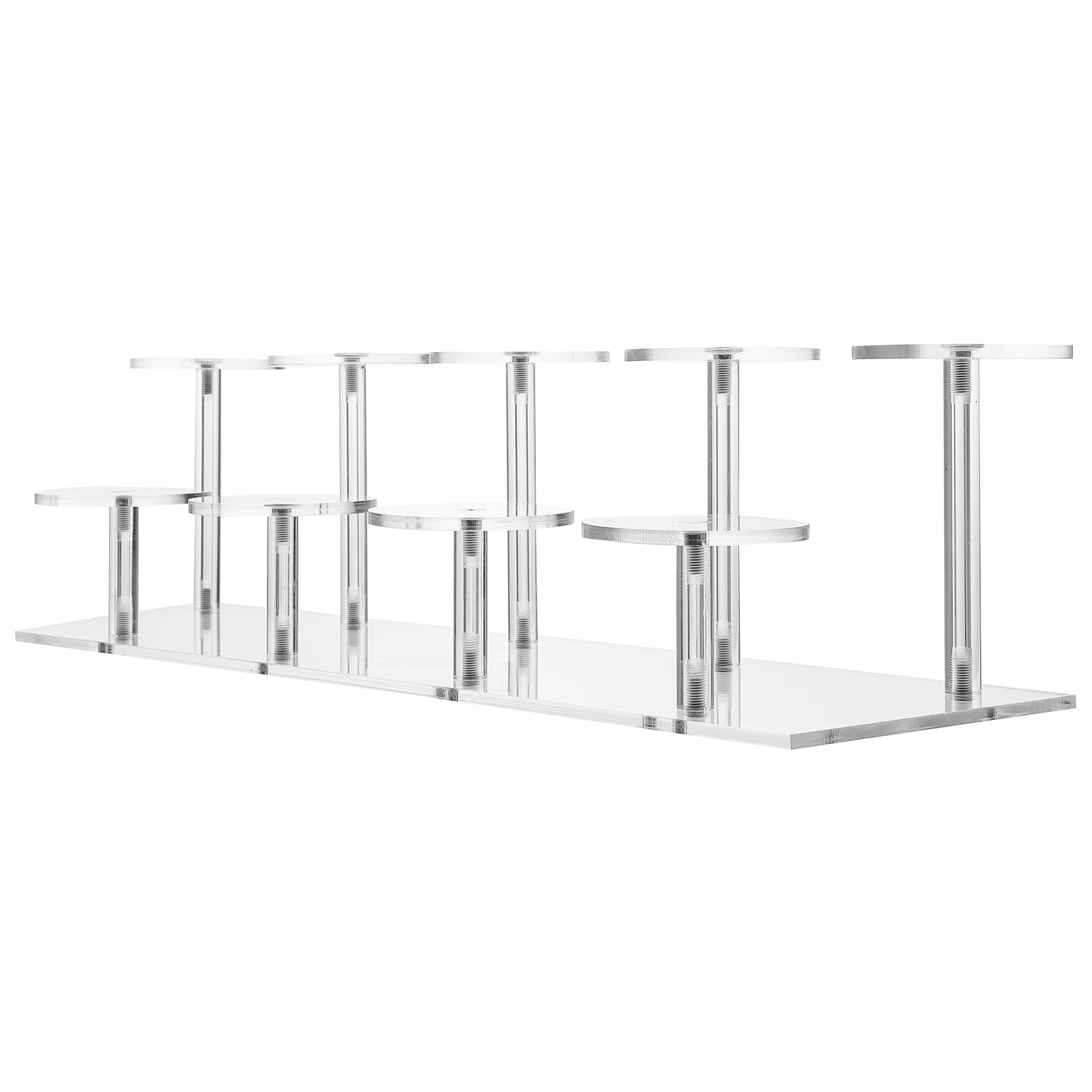 Stepped Multi-layer 9-booth Transparent Acrylic Jewelry and Antiques ...