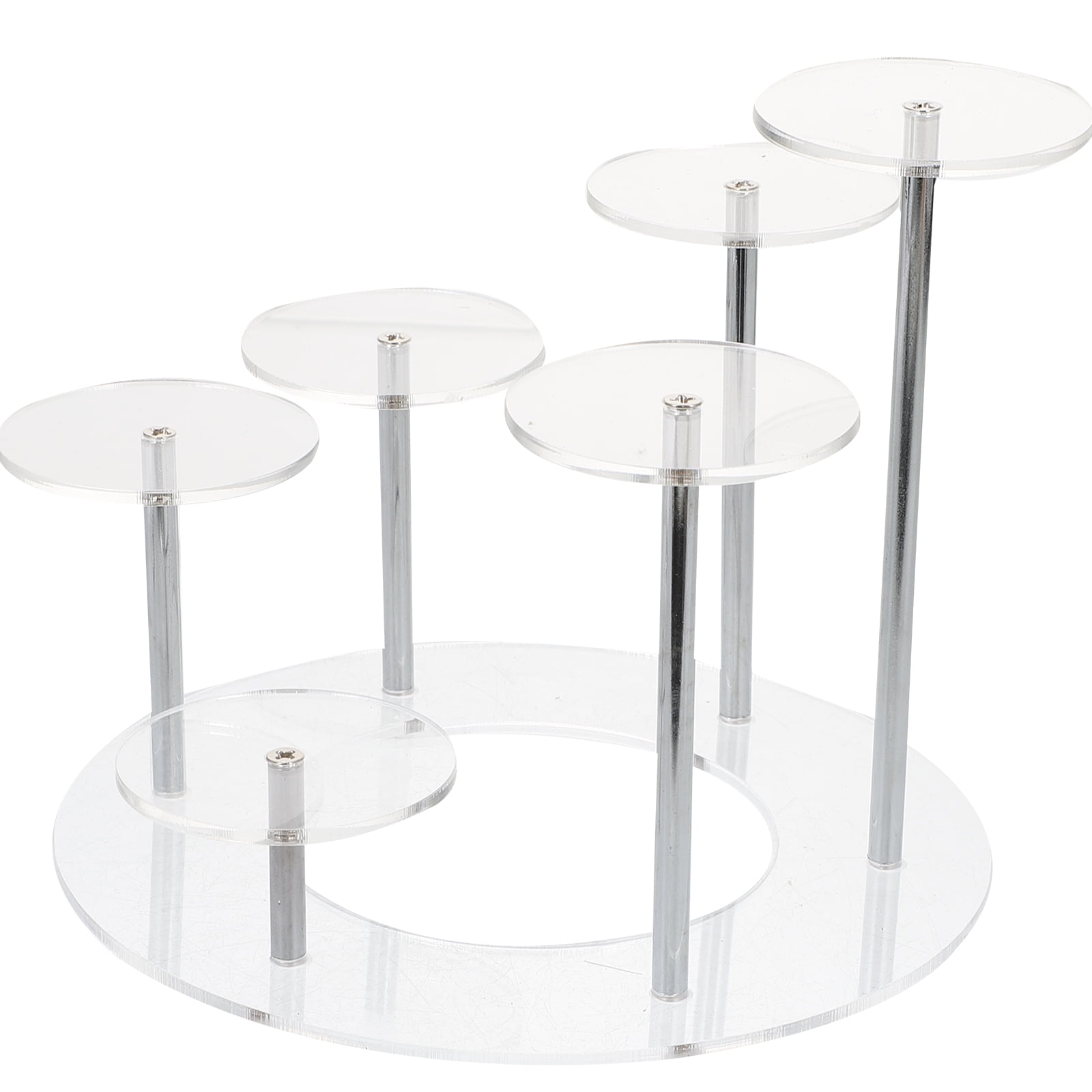 Stepped Style Display Rack 6-layer Storage Acrylic Jewelry Ornament ...