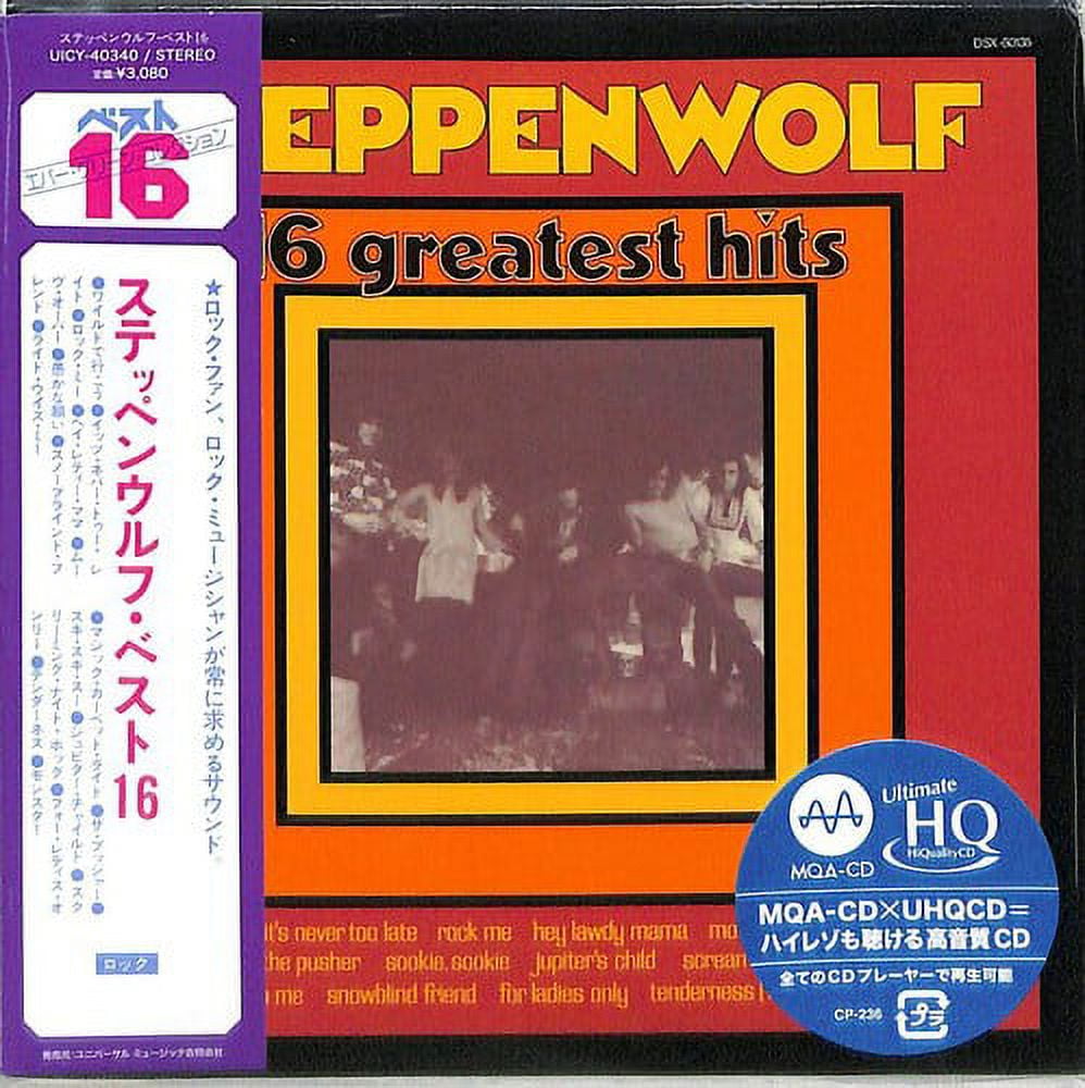 Steppenwolf - 16 Greatest Hits (MQA X UHQCD) - Music & Performance - CD ...