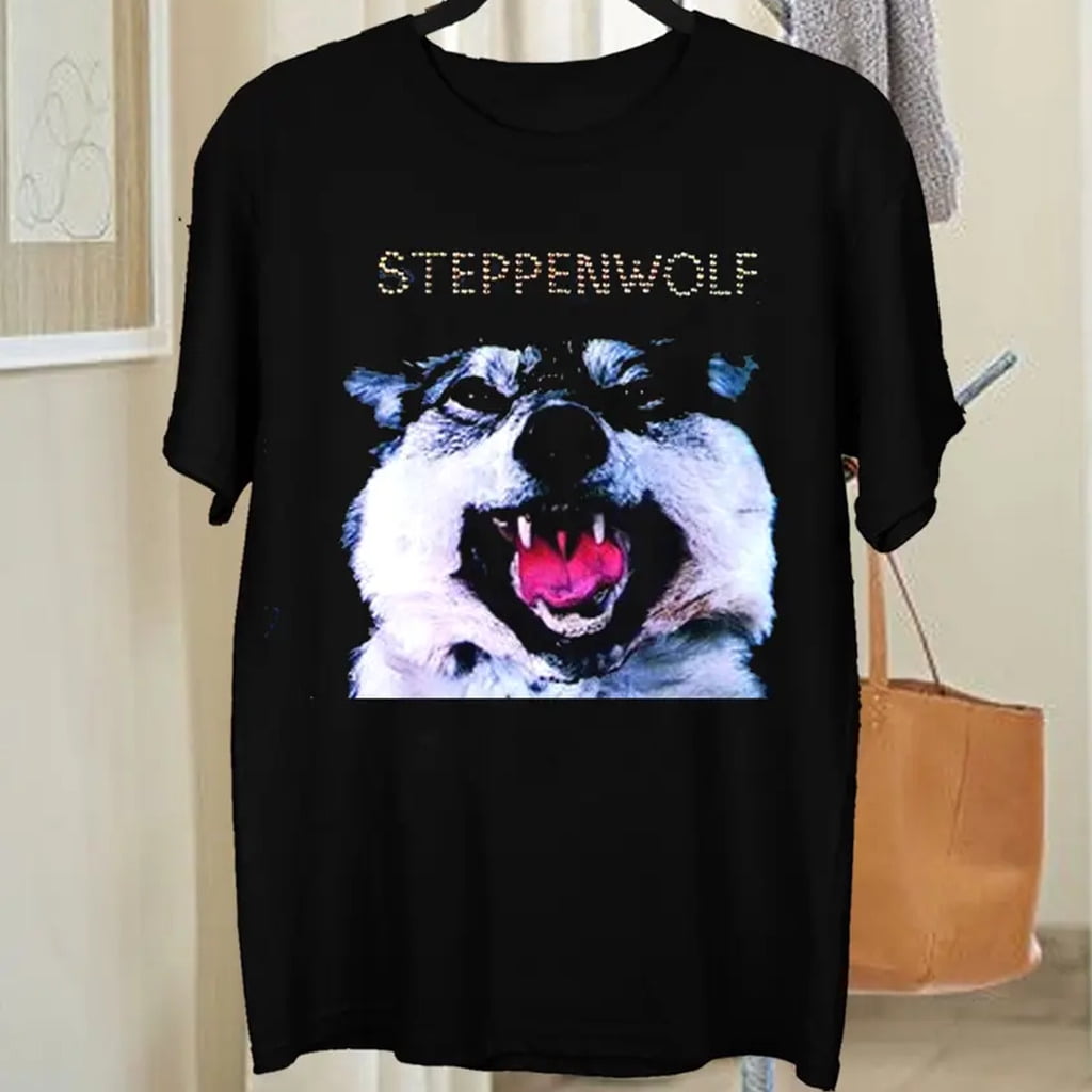 Steppenwolf band black T-shirt HOT NEW Unisex All sizes TA473 - Walmart.com