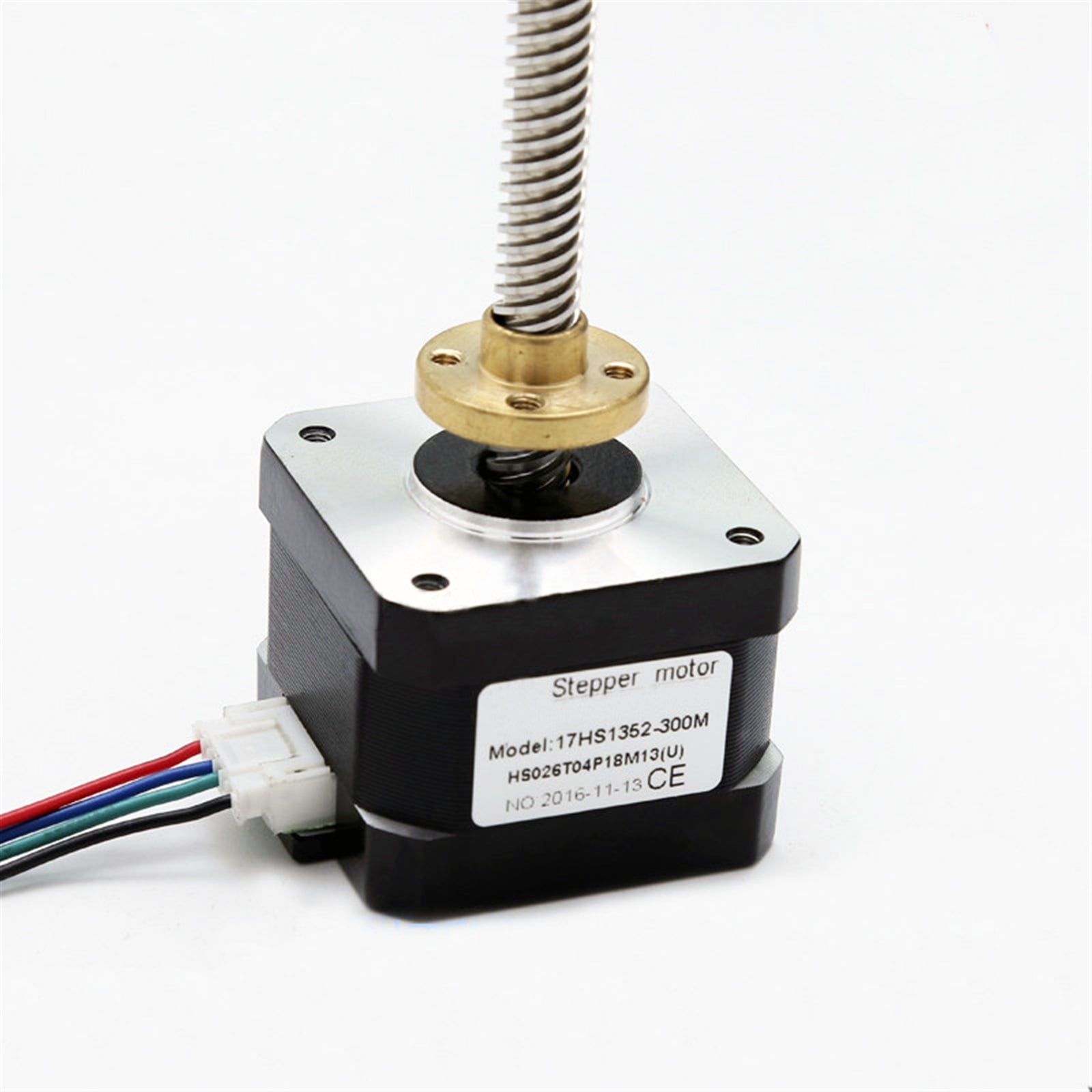 Stepper Motor 42 2 PHASE 4-lead Nema17 Motor 300mm T8 Linear Wire Rod ...