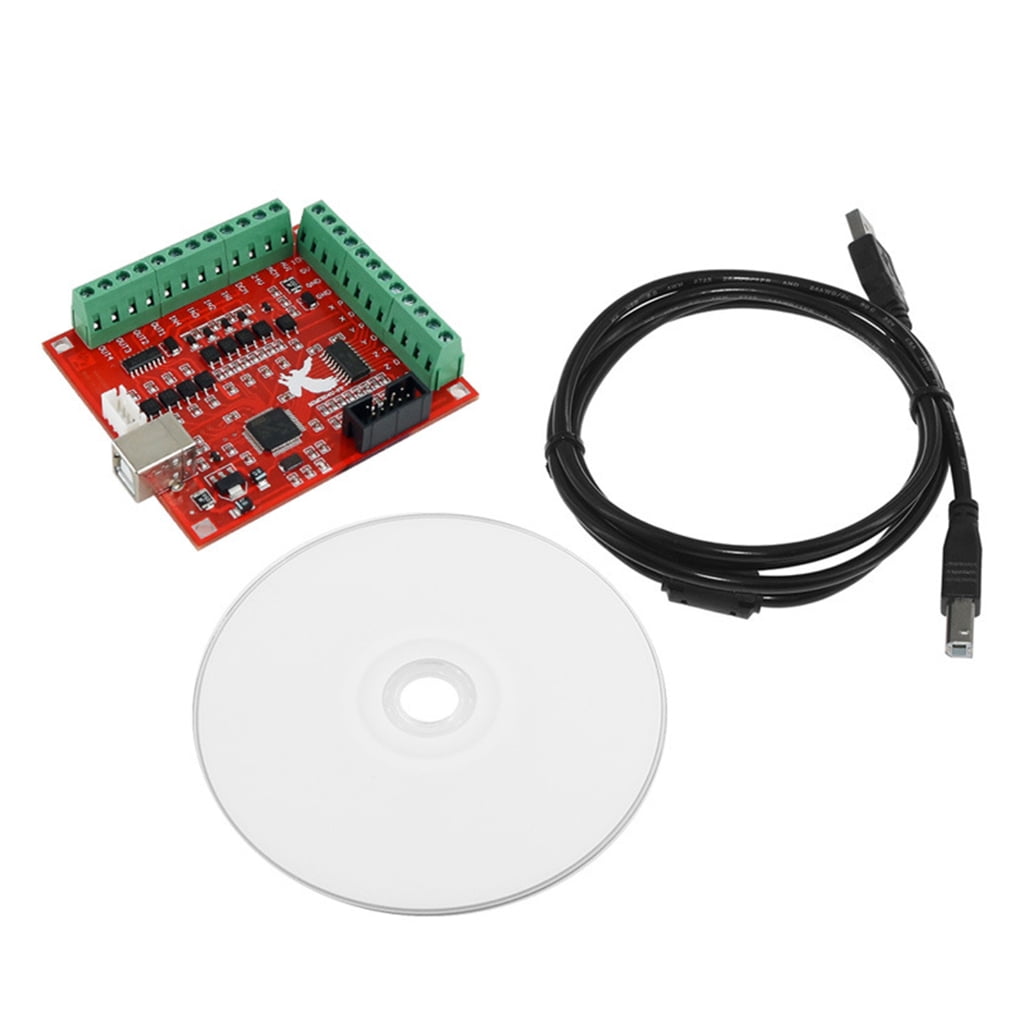 Stepper Motor Board USB 100KHz Motion Controller Card for Engraving ...