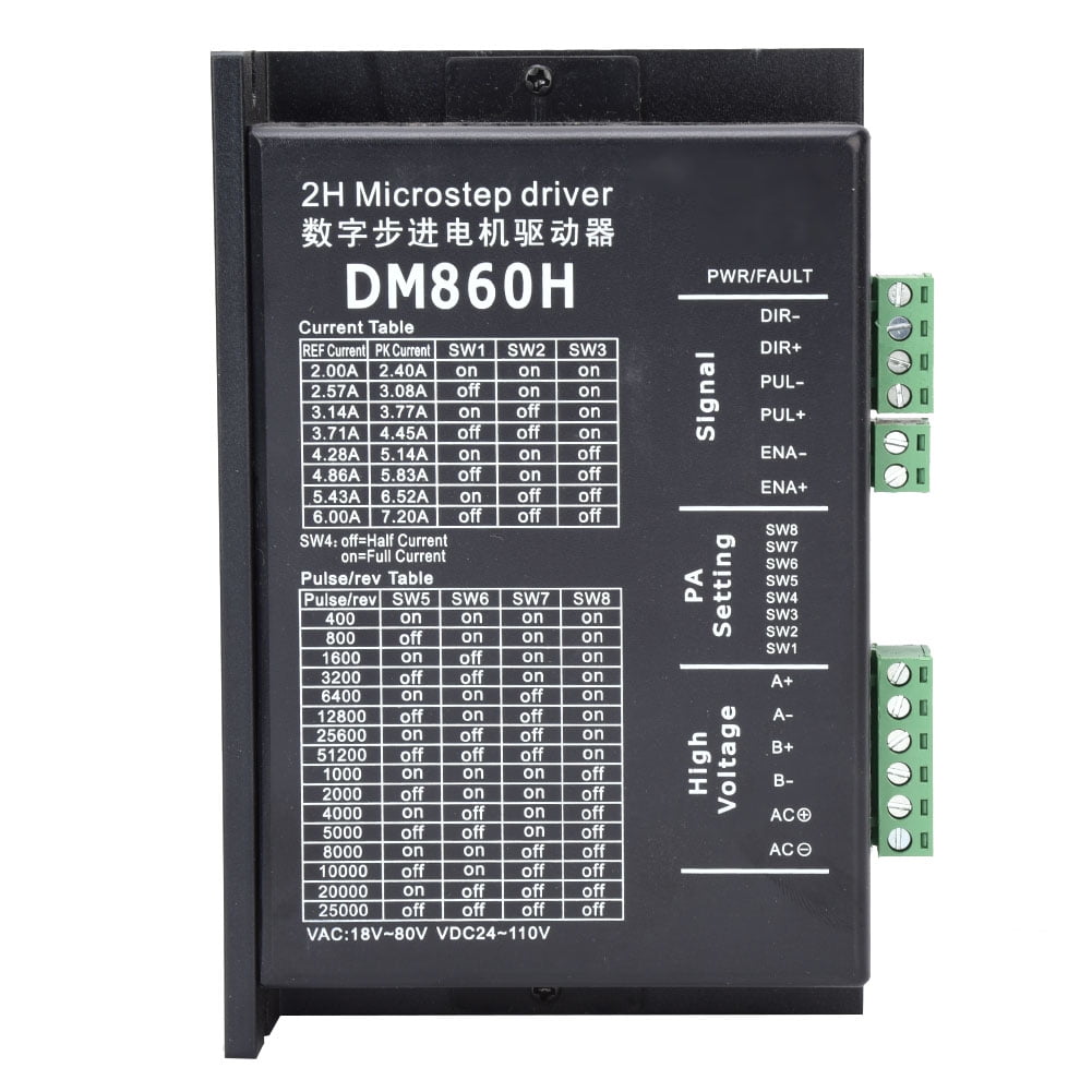 Stepper Motor Drive 2-Phase Optical Isolation Signal Input Universal ...