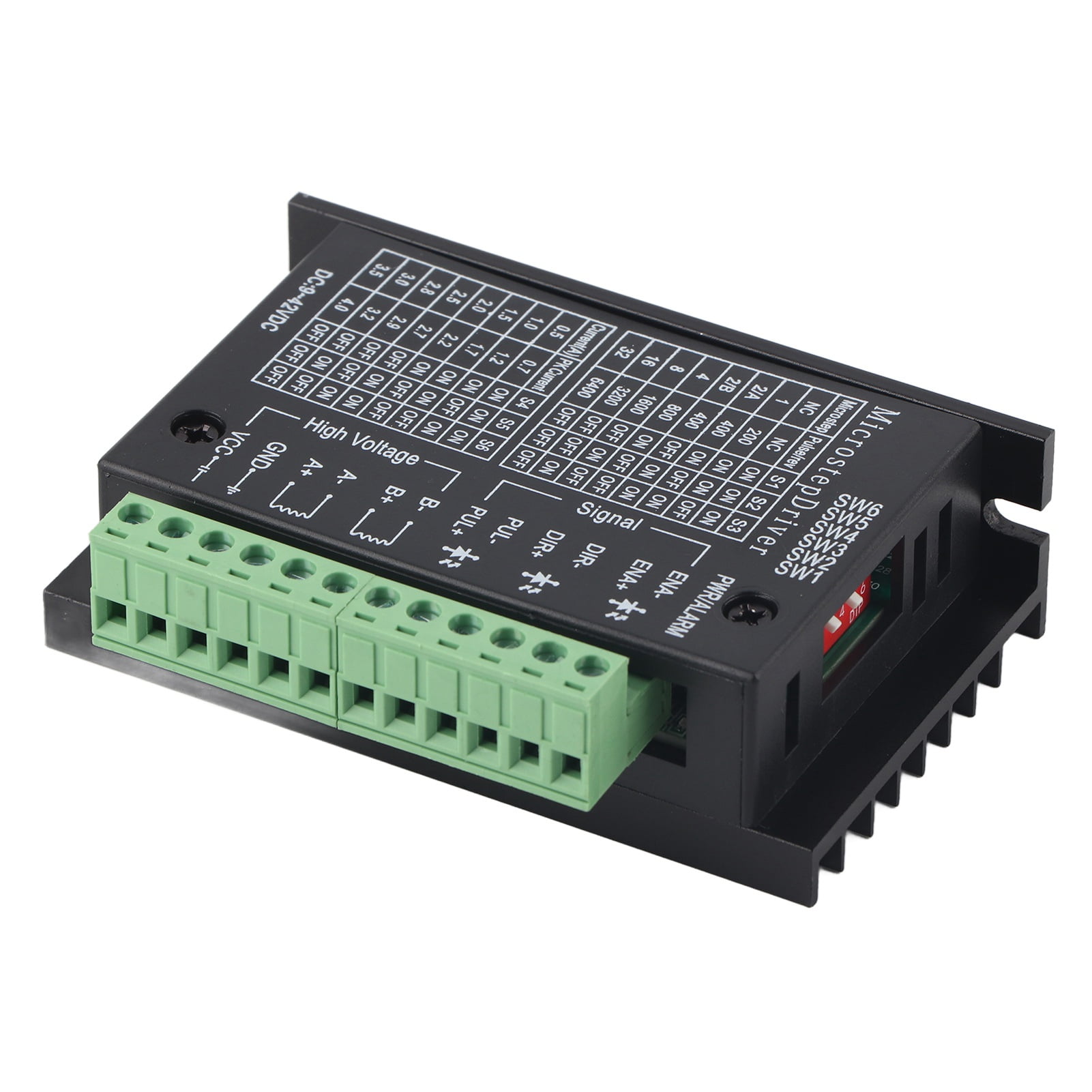 Stepper Motor Driver Aluminum High Speed Optical Isolation TB6600 NEMA ...