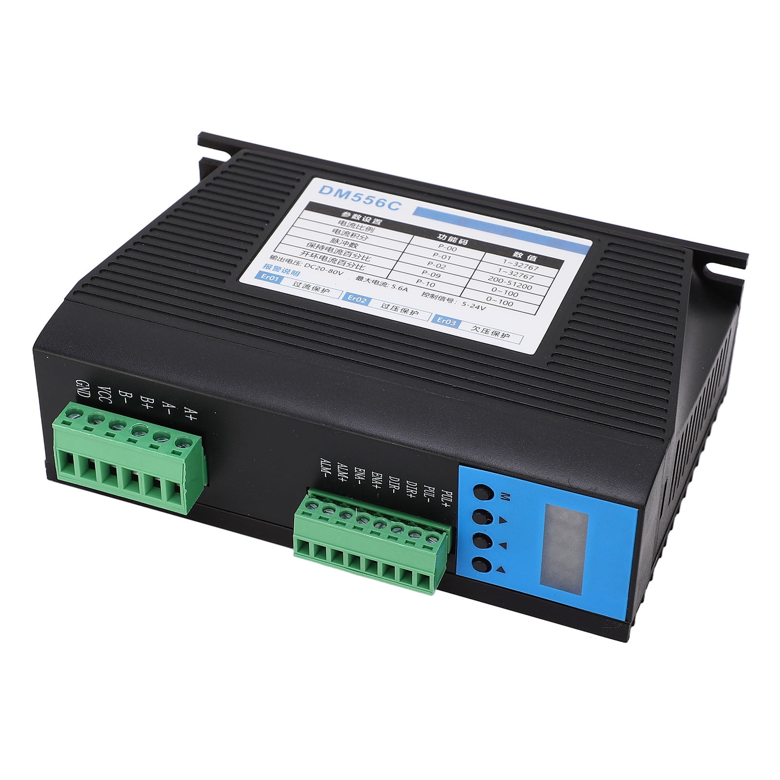 Stepper Motor Driver with Digital Display, 4-Digit LED Tube, Micro ...