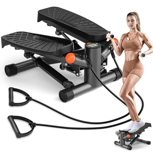 Steppers for Exercise at Home,Adjustable Height Mini Stepper with ...