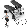 Steppers for Exercise at Home, Mini Stair Stepper with Resistance Bands ...