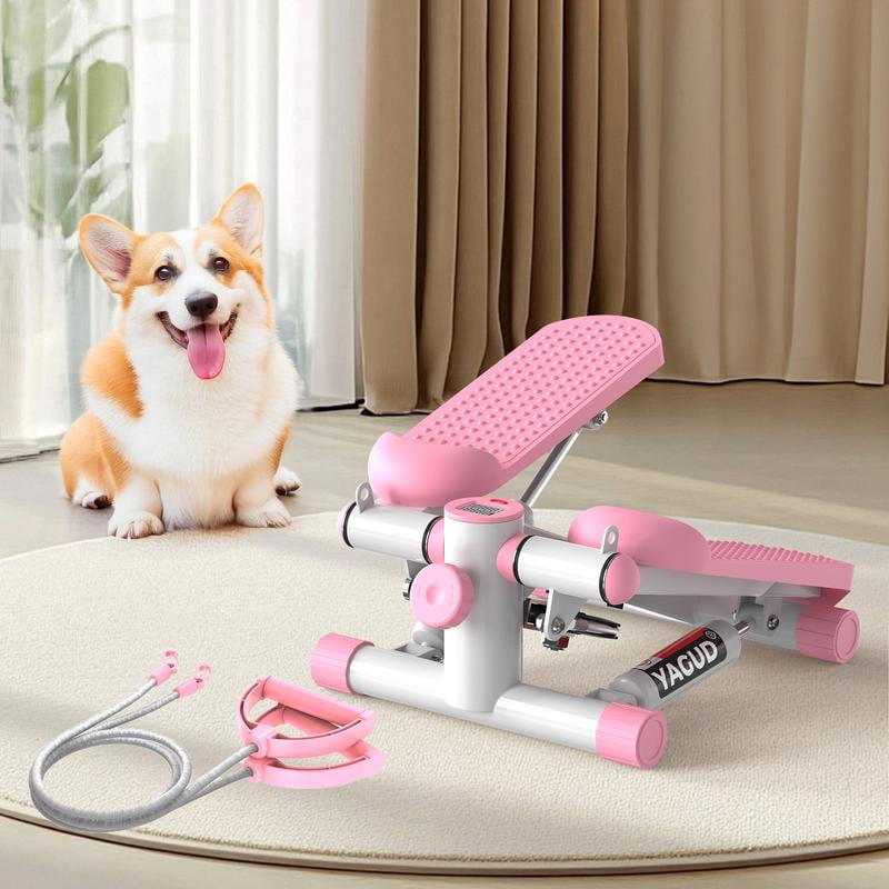 Steppers for Exercise at Home, Mini Stair Stepper with Resistance Bands ...