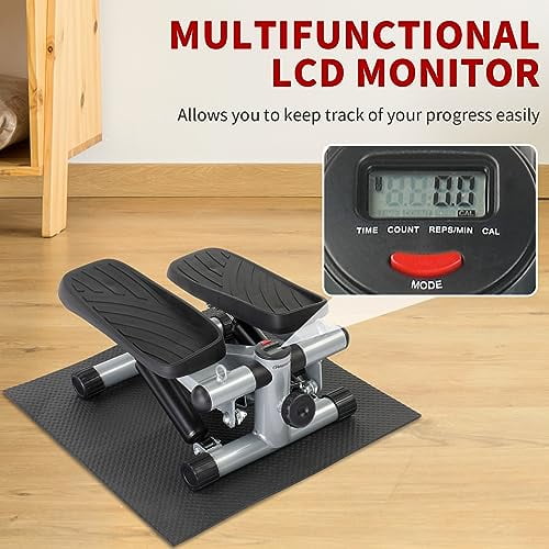 Steppers for Exercise at Home, Stair Stepper Mini Stepper with ...