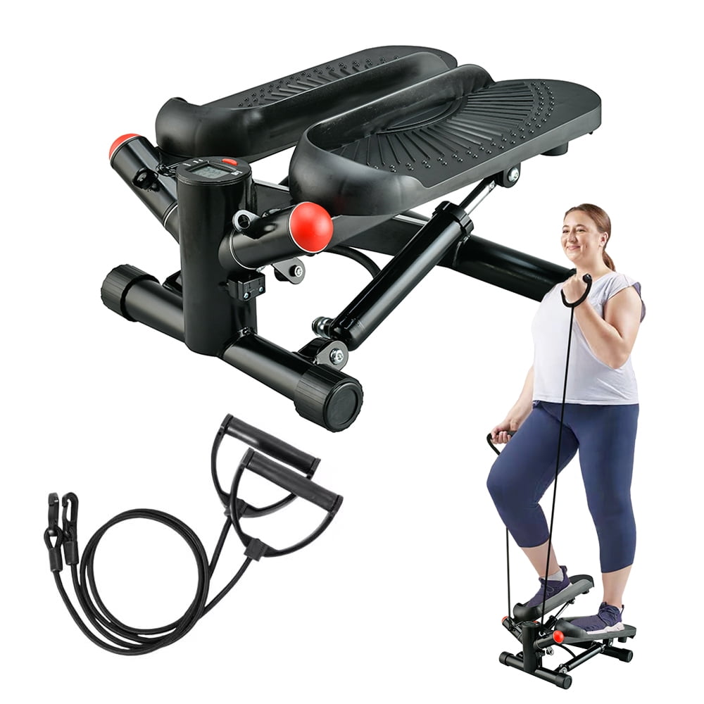 Steppers for Exercise at Home, Stair Stepper with Resistance Bands ...