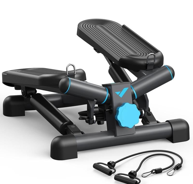 Steppers for Exercise, Space-saving Stair Stepper with Resistance Bands ...