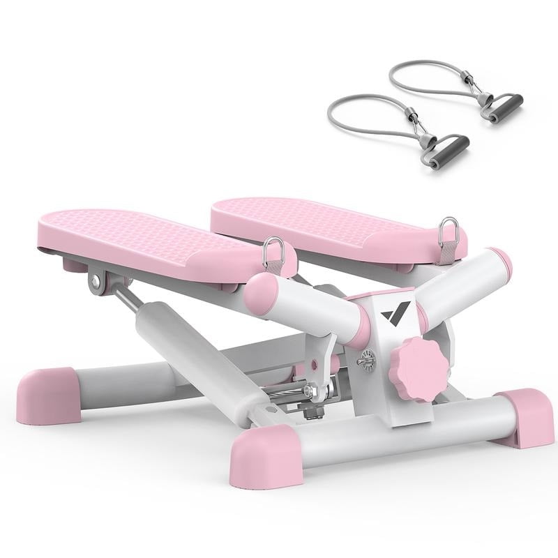 Steppers for Exercise, Space-saving Stair Stepper with Resistance Bands ...