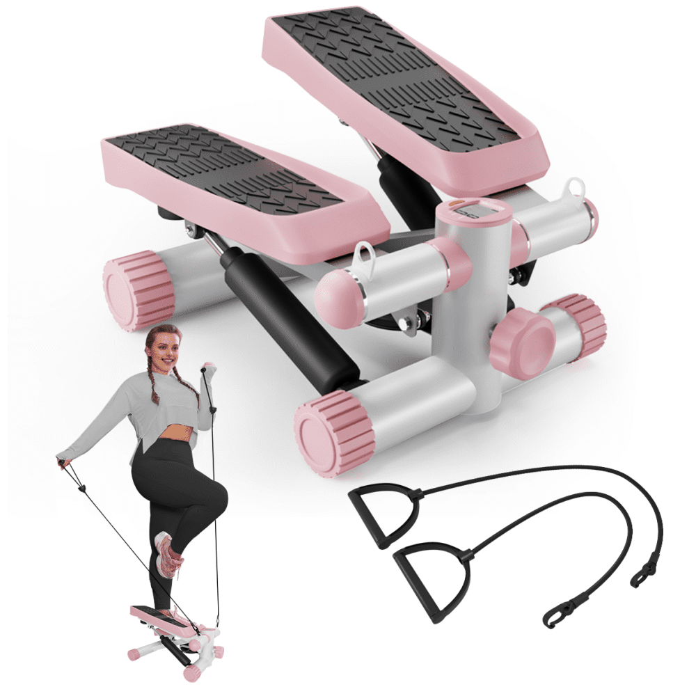 Steppers for Exercise, Stair Stepper with Resistance Bands, Mini ...
