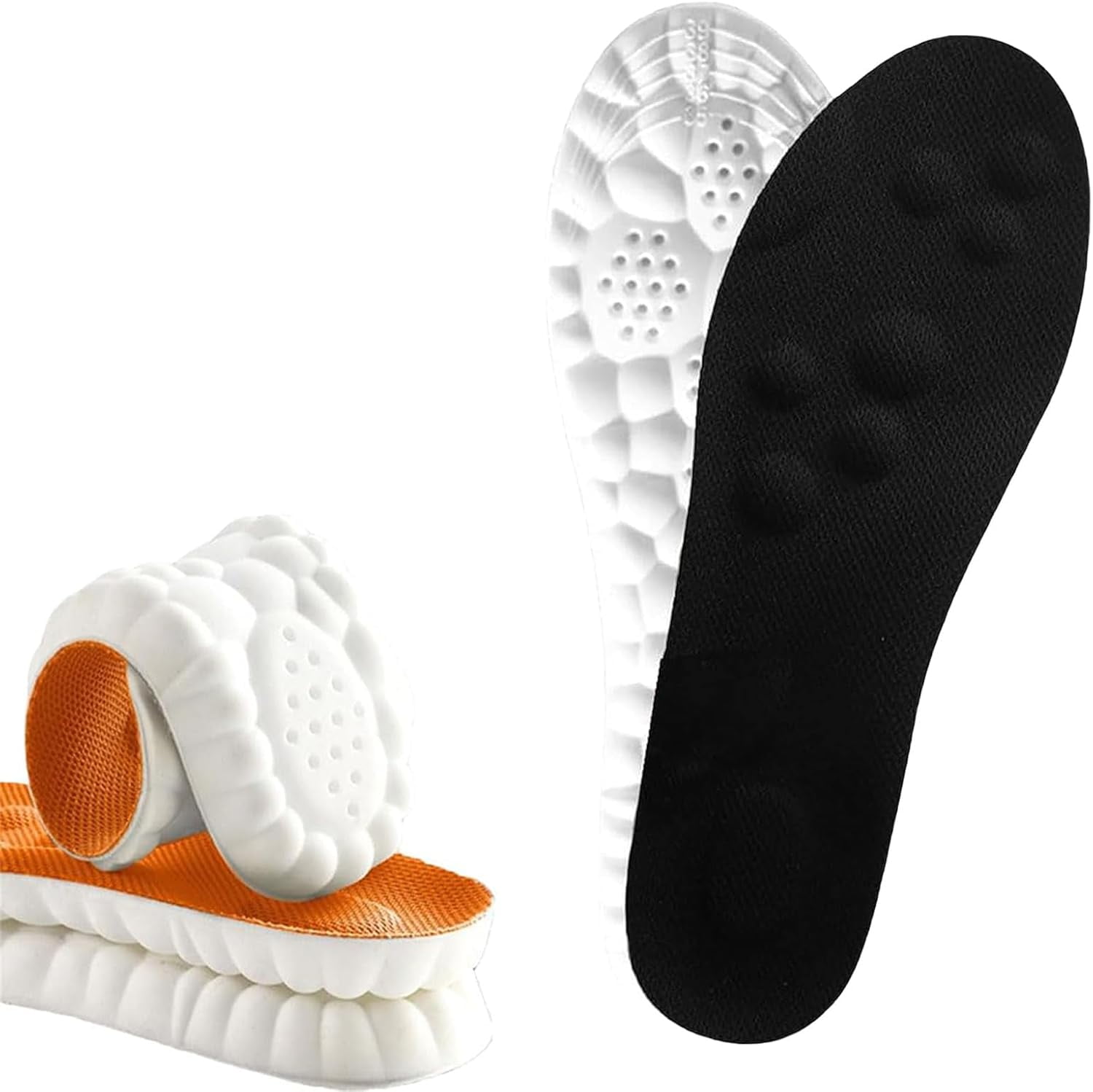 Steppers Insoles for Men Women, New Ultra-Soft Steppers Massage Insole ...