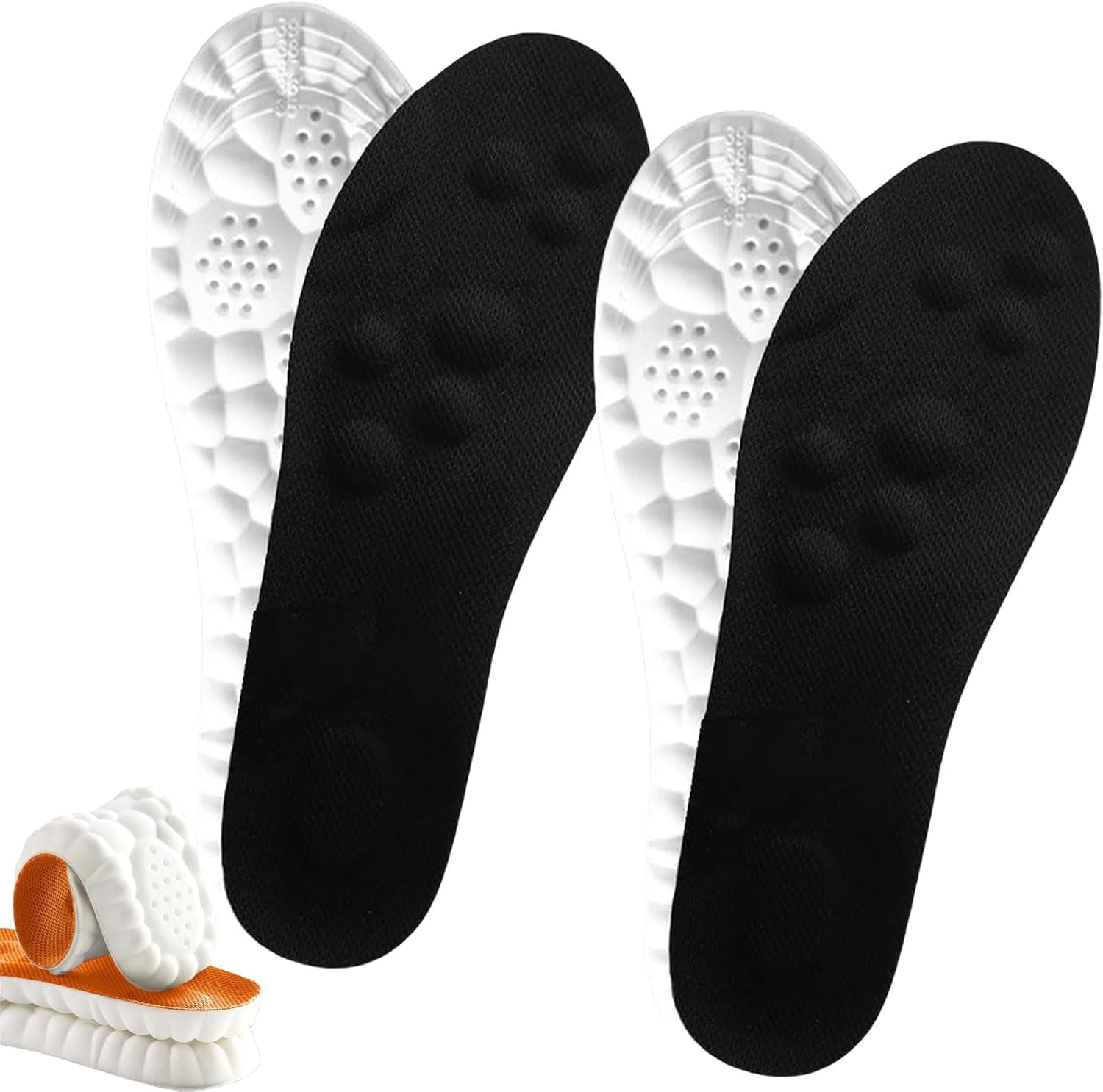 Steppers Insoles for Men Women, 2025 New Steppers Massage Insoles ...