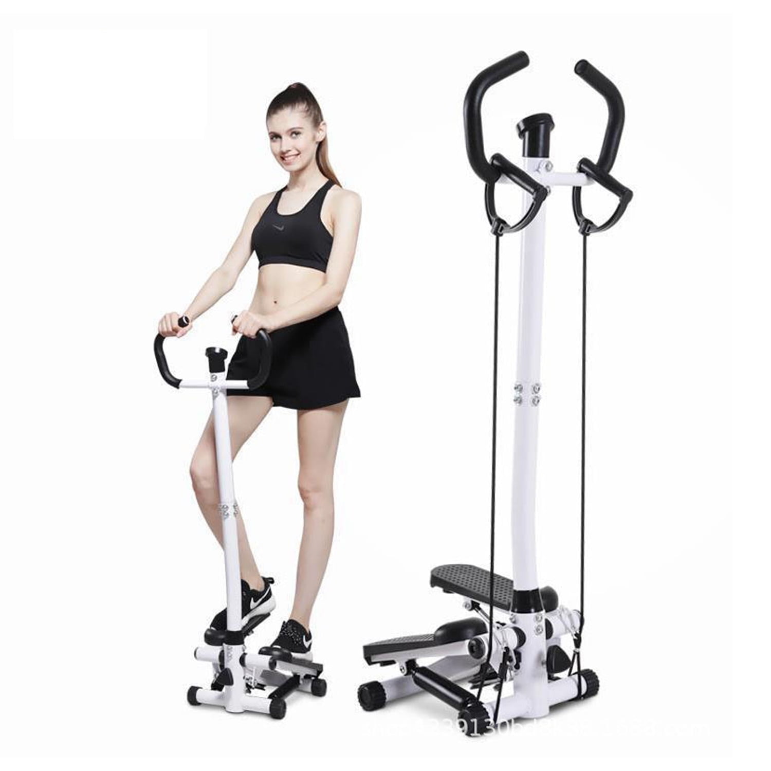 Steppers for Exercise, Mini Stair Stepper with Resistance Bands and ...