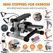 UBesGoo Mini Air Aerobic Stepper, Stair Climber Twist Exercise Fitness ...