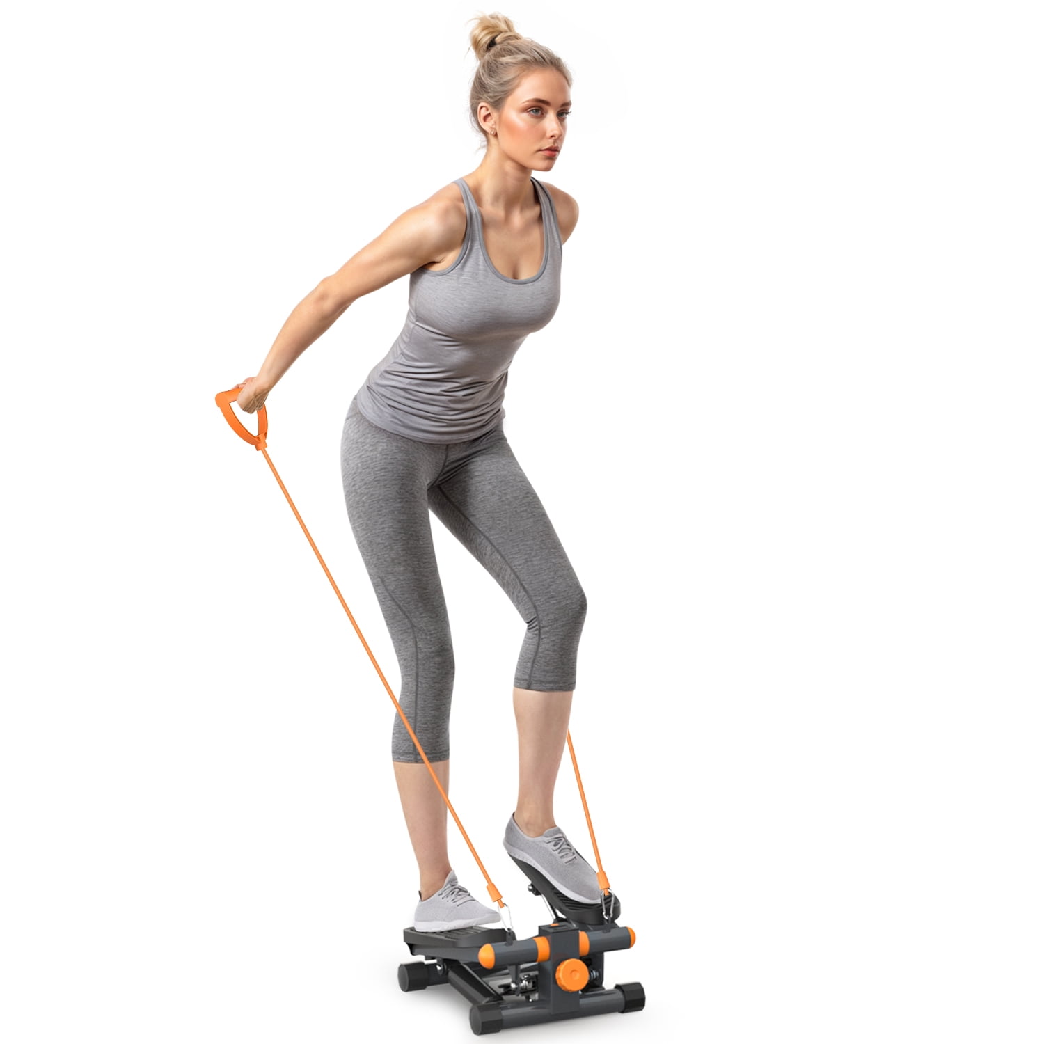 Steppers for Exercise, Stair Stepper with Resistance Bands, Mini ...