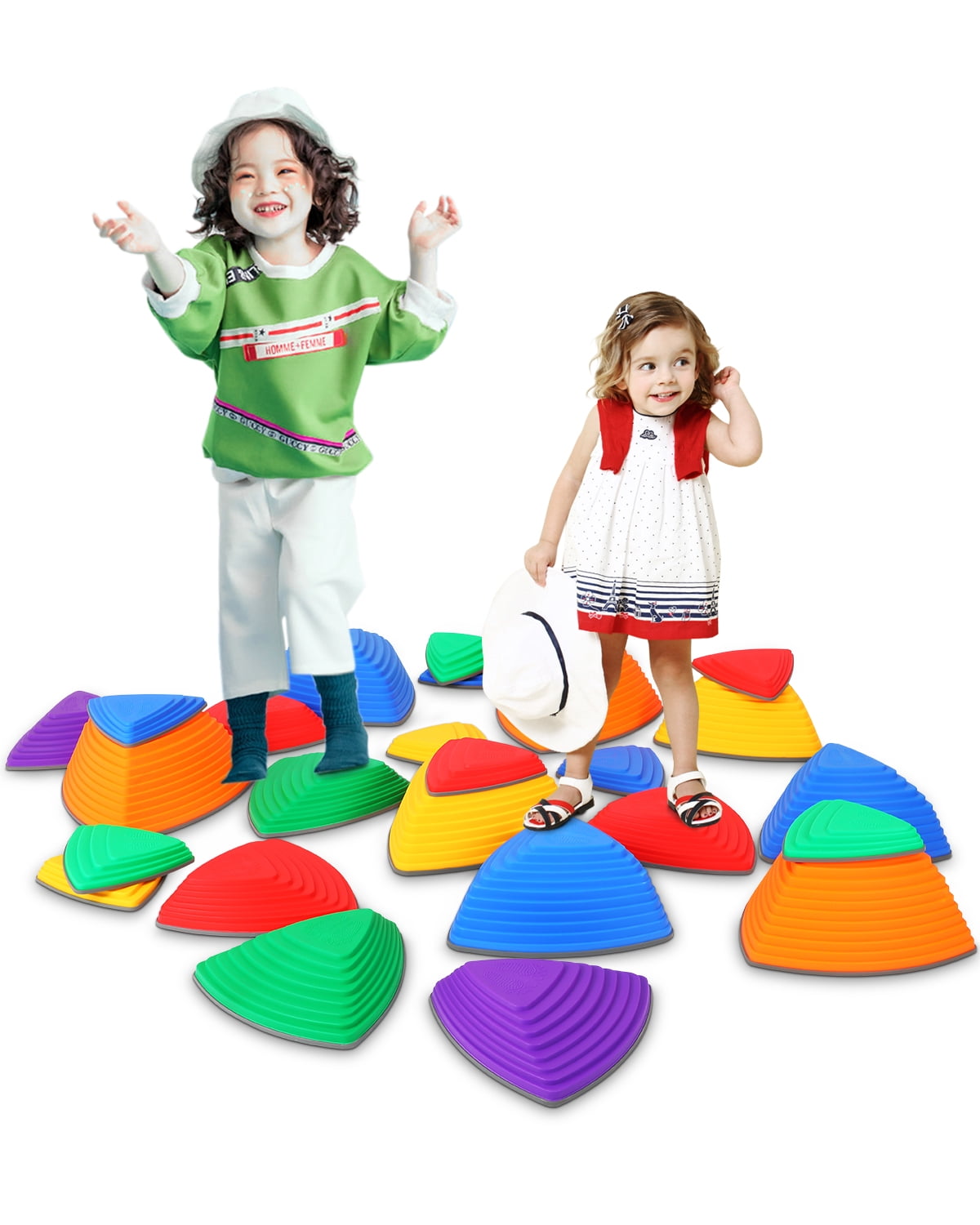 Stepping Stone for Kids Body Coordination Exercising Balance Ability ...